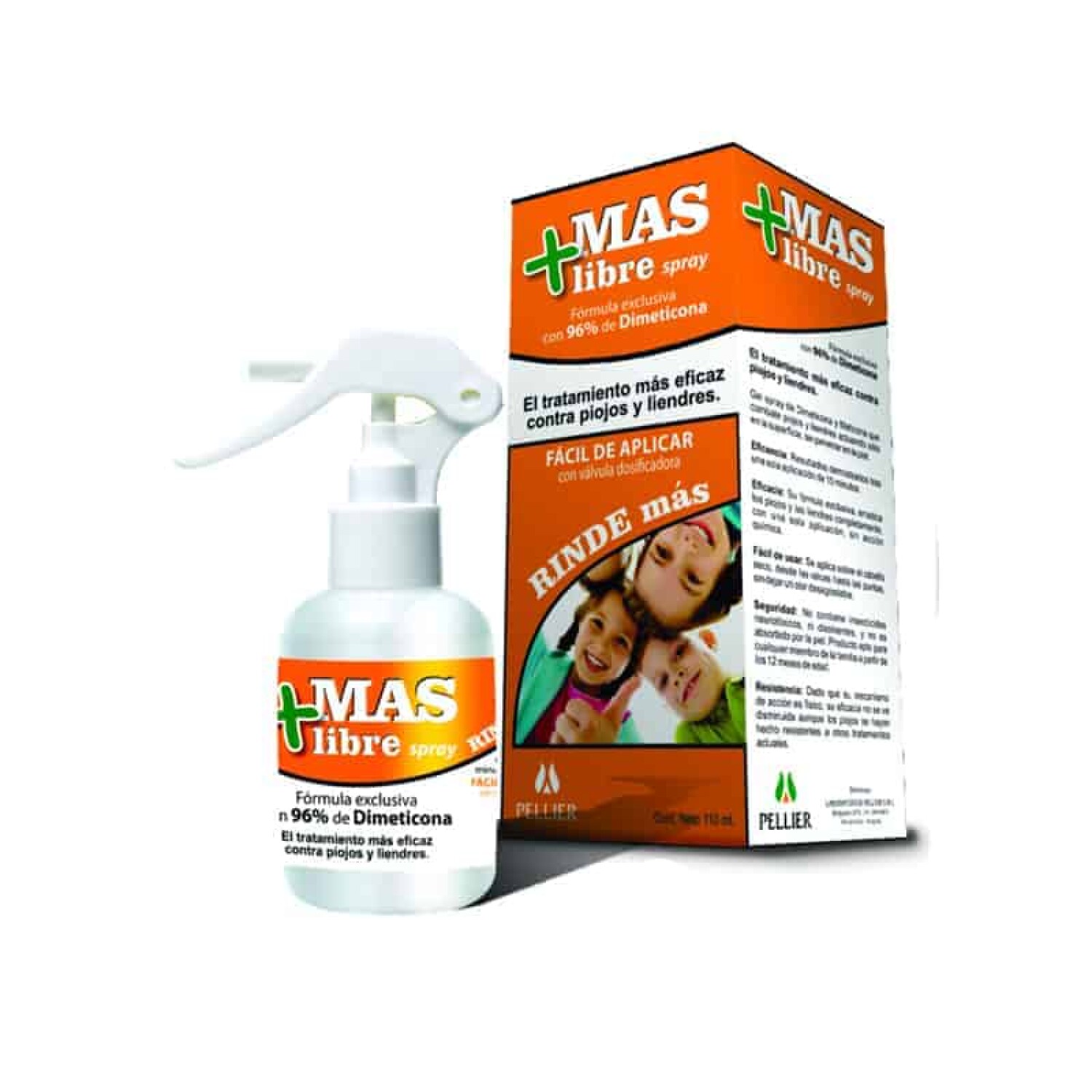 Mas Libre Piojicida Spray 100ml — San Roque