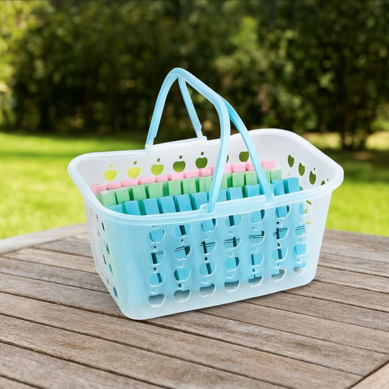 CESTON CON PALILLOS MOR — Todolandia