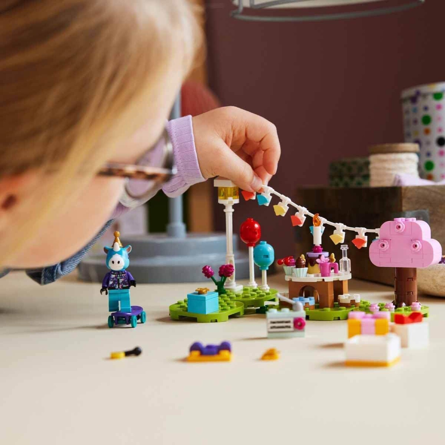 LEGO ANIMAL CROSSING FIESTA DE CUMPLEAÑOS DE AZULINO — Que Regalo