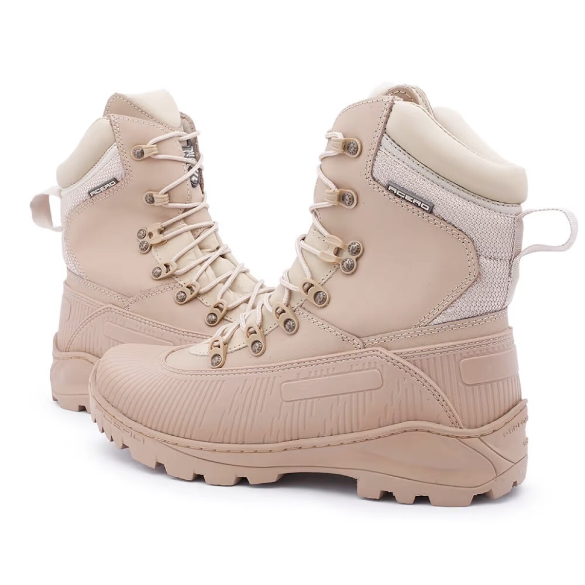 Botas Acero Pro Táctica - Arena — Aventureros