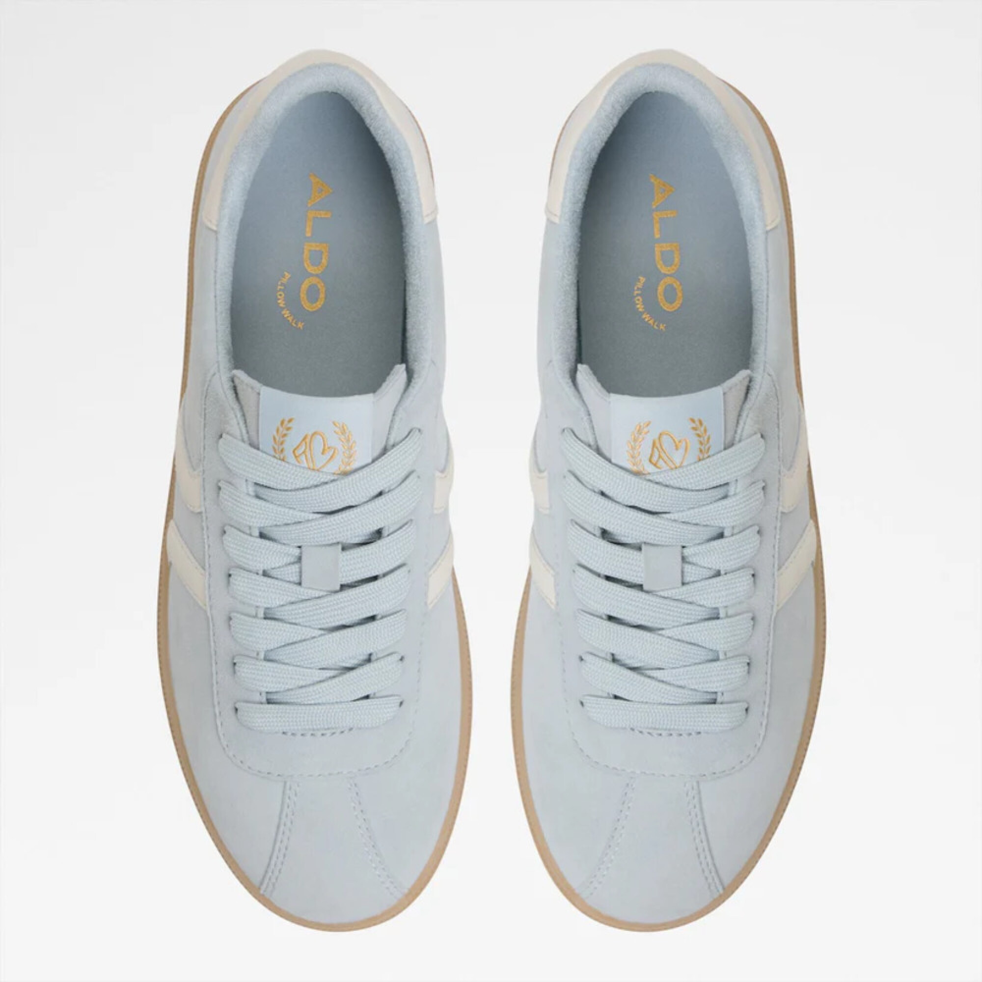 CHICSNEAKER OTHER BLUE LEATHER - SKY BLUE — Sallustro