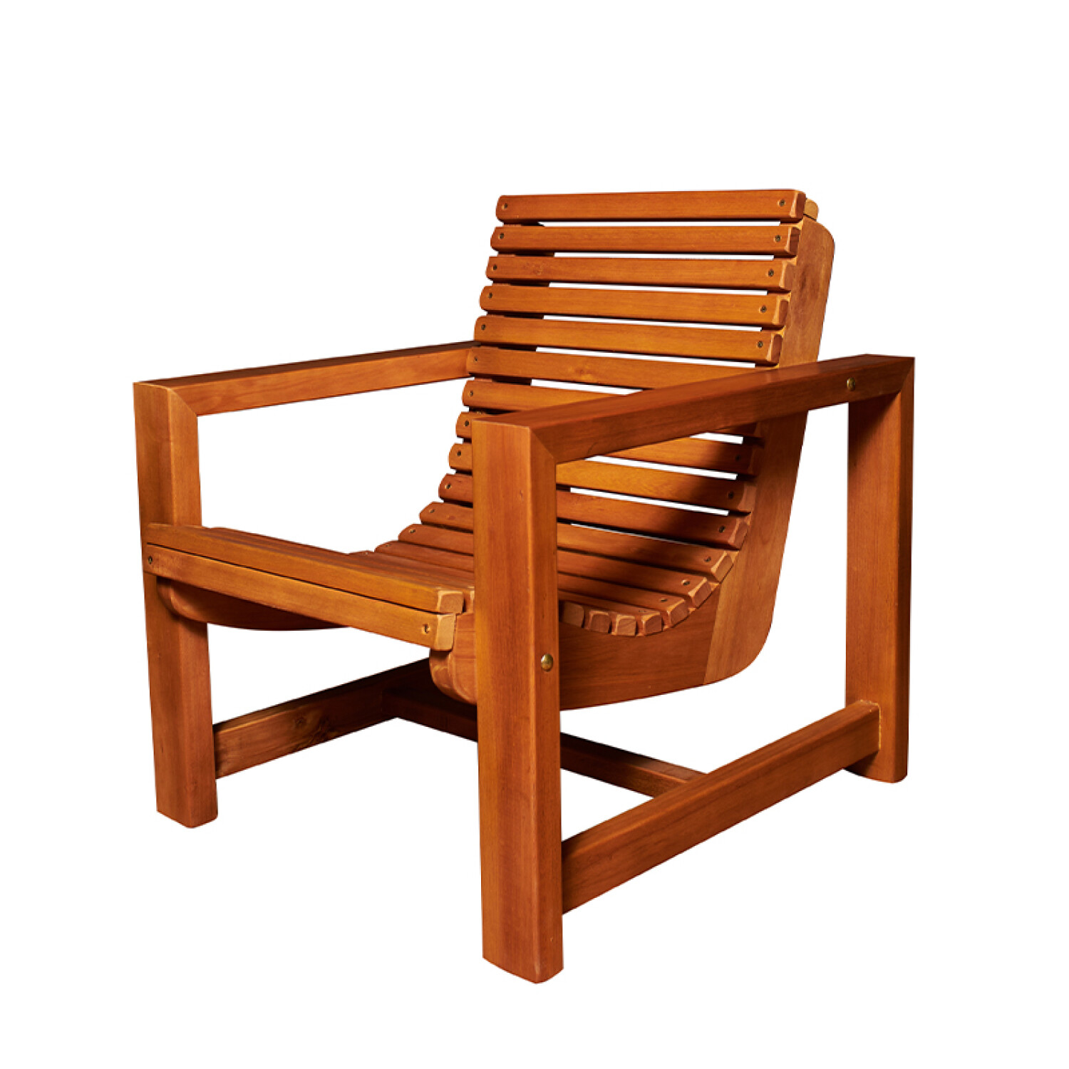 Sillón curvo 1 cuerpo exterior — Serra Amoblamientos