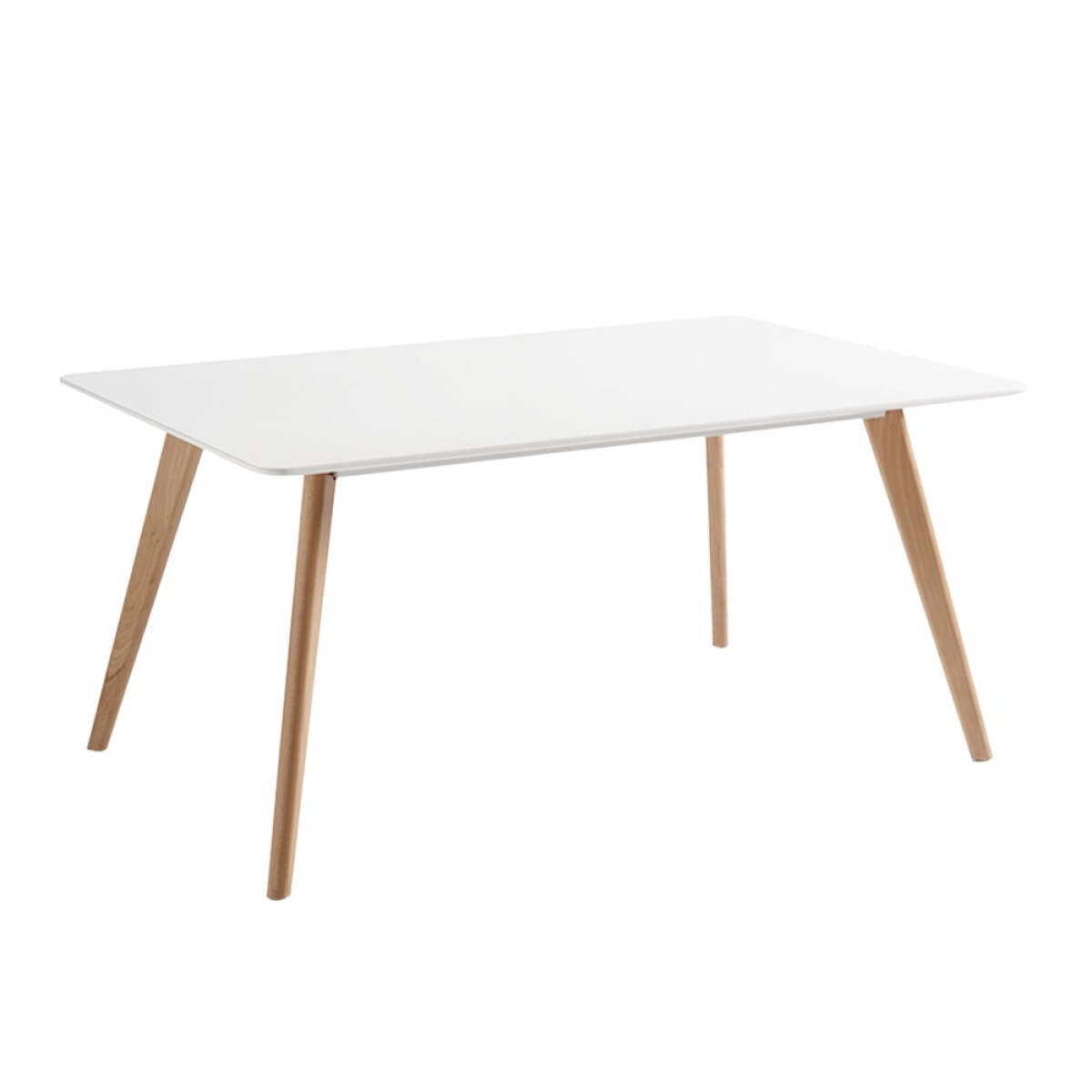 Mesa Eames Rectangular Blanca Patas Calidad Precio - Blanco — HTS