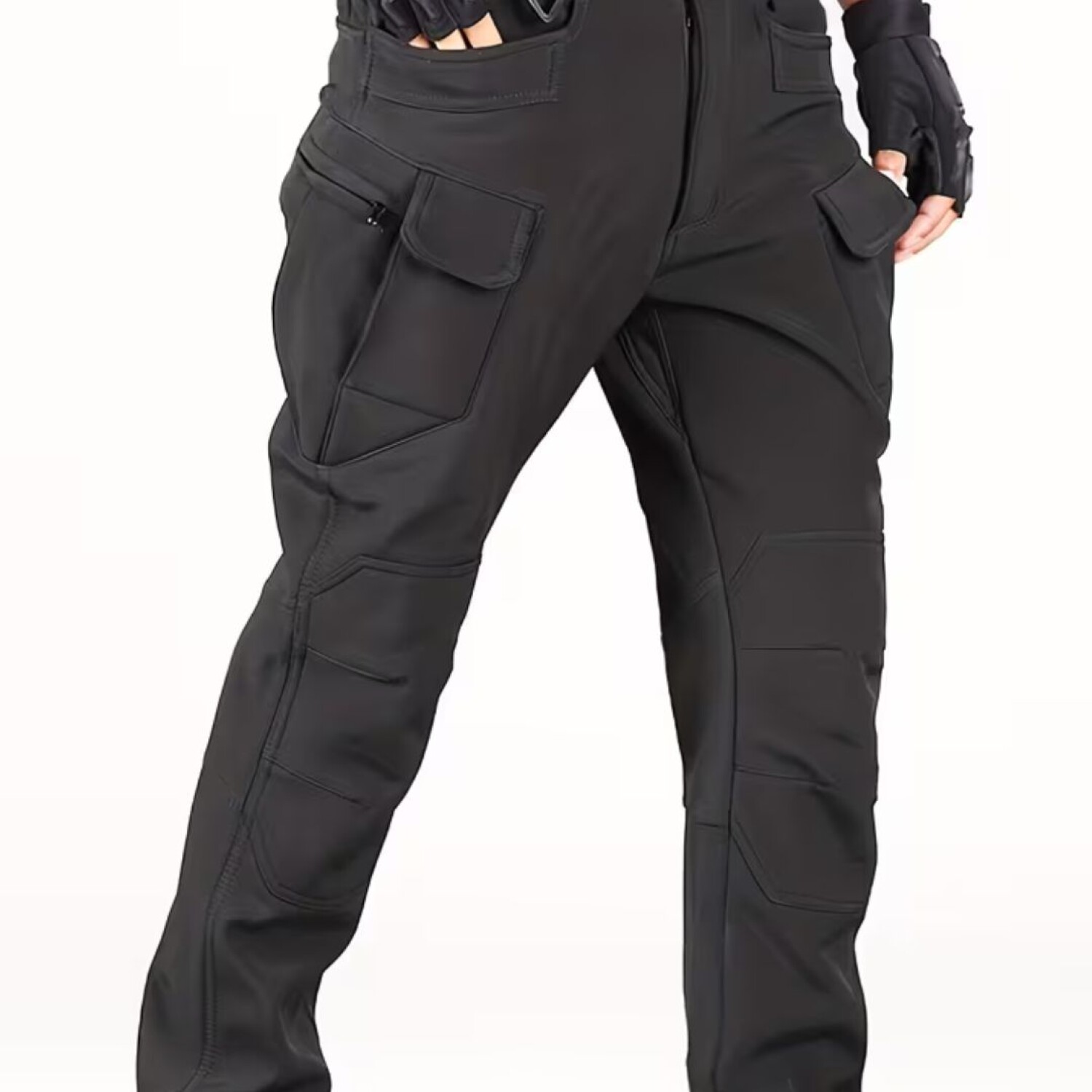 Pantalón SWAT reforzado Térmico neopreno micropolar Repelente al Agua ...