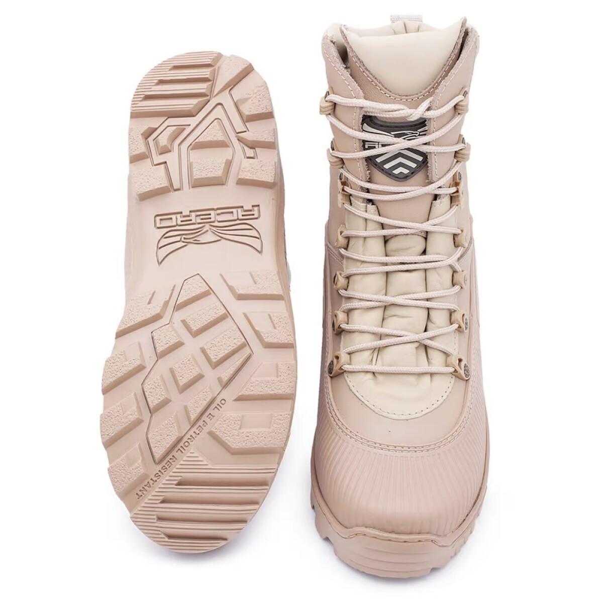 Botas Acero Pro Táctica - Arena — Aventureros