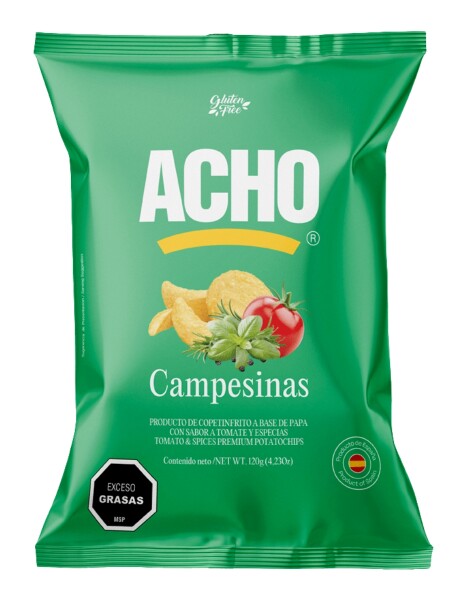 Papas chip Acho Campesinas — La Sacristía