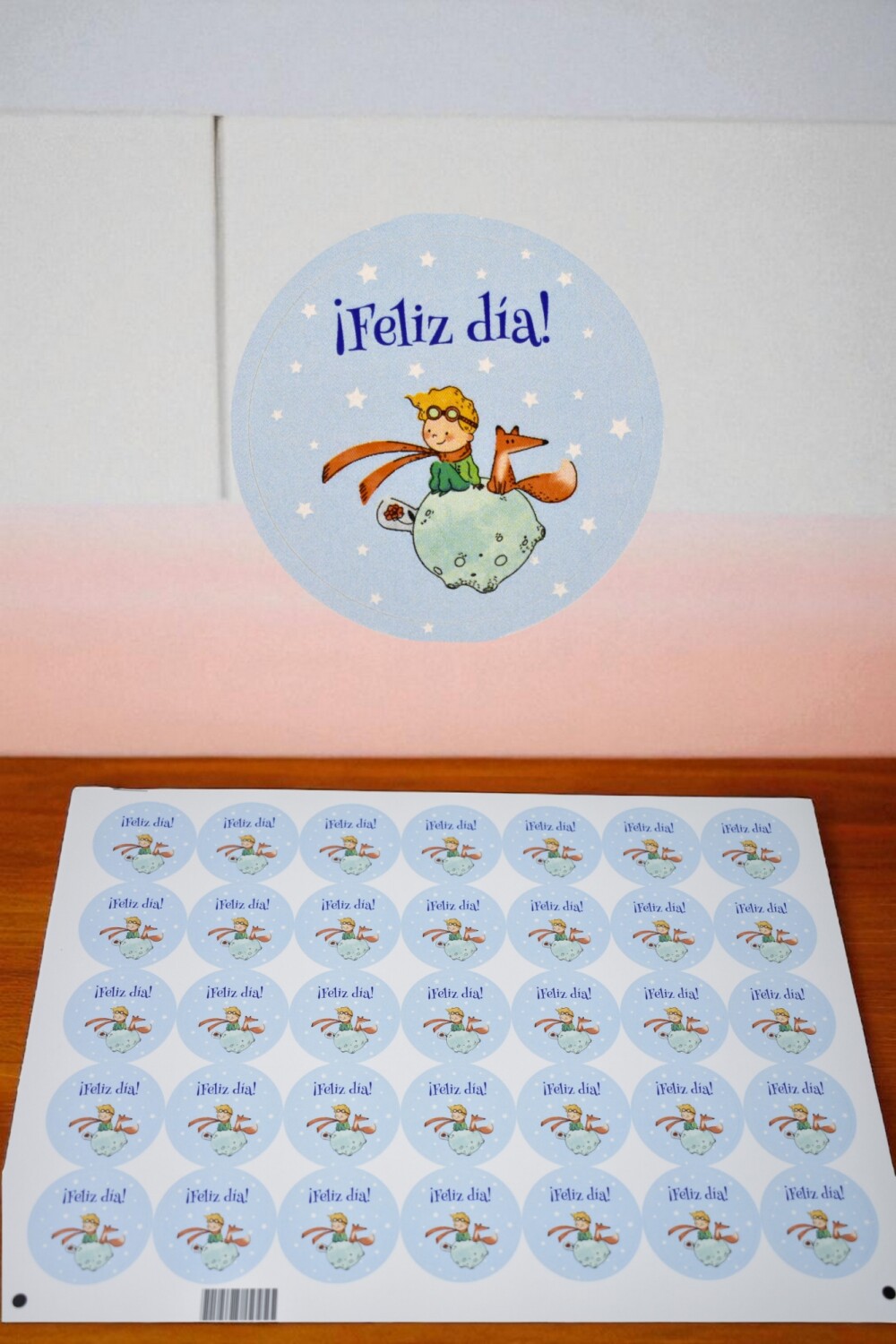 Stickers feliz dia plancha - DISEÑO 17 — PaperPack