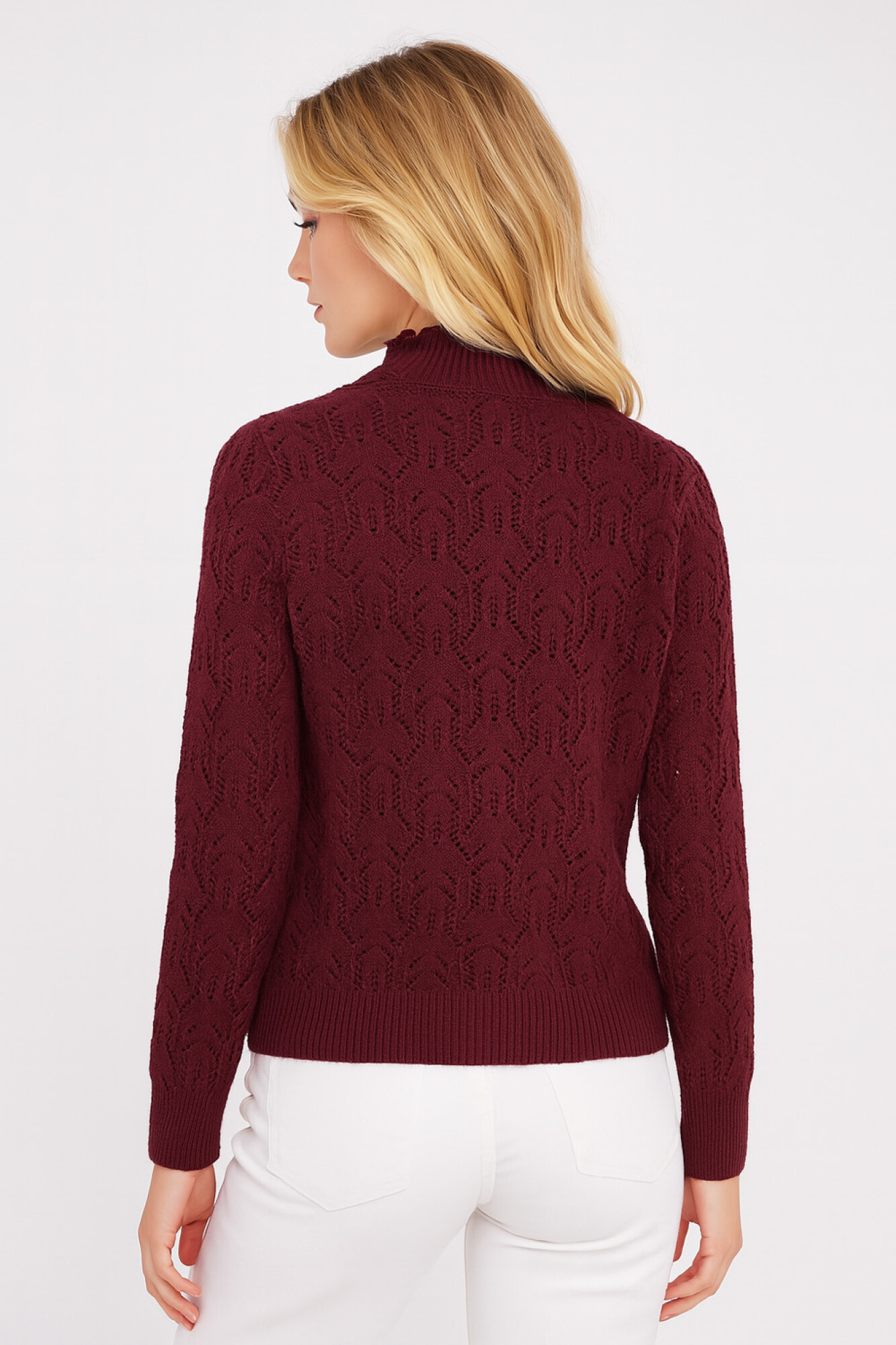 Sweater Apartina - Bordeaux Oscuro — Indian