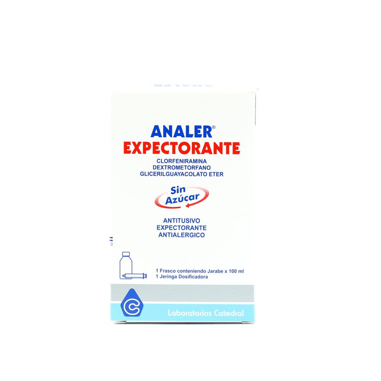 ANALER EXPECTORANTE JARABE FRASCO X 100 — Farmacenter