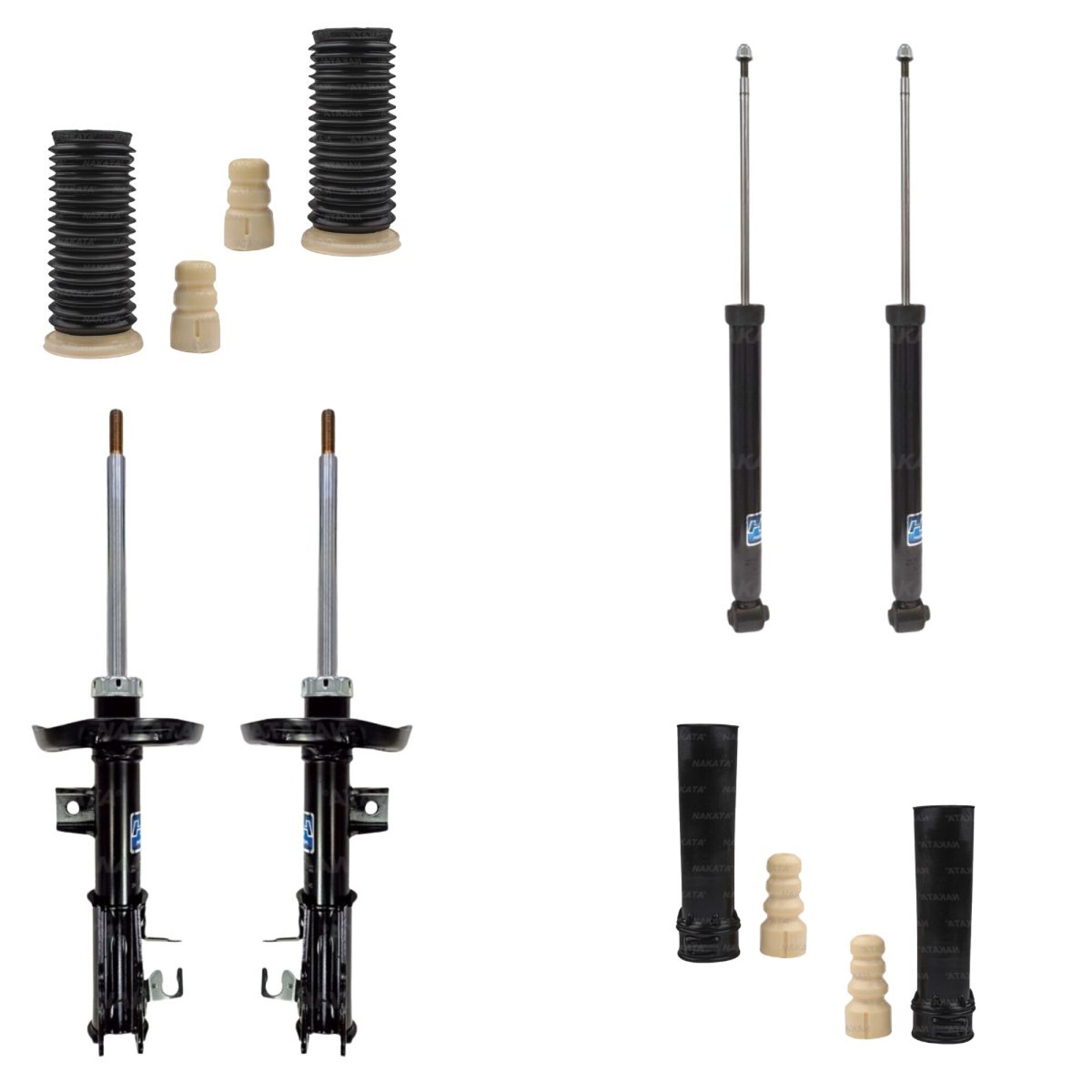 KIT COMPLETO DELANTERO + TRASERO — Familcar