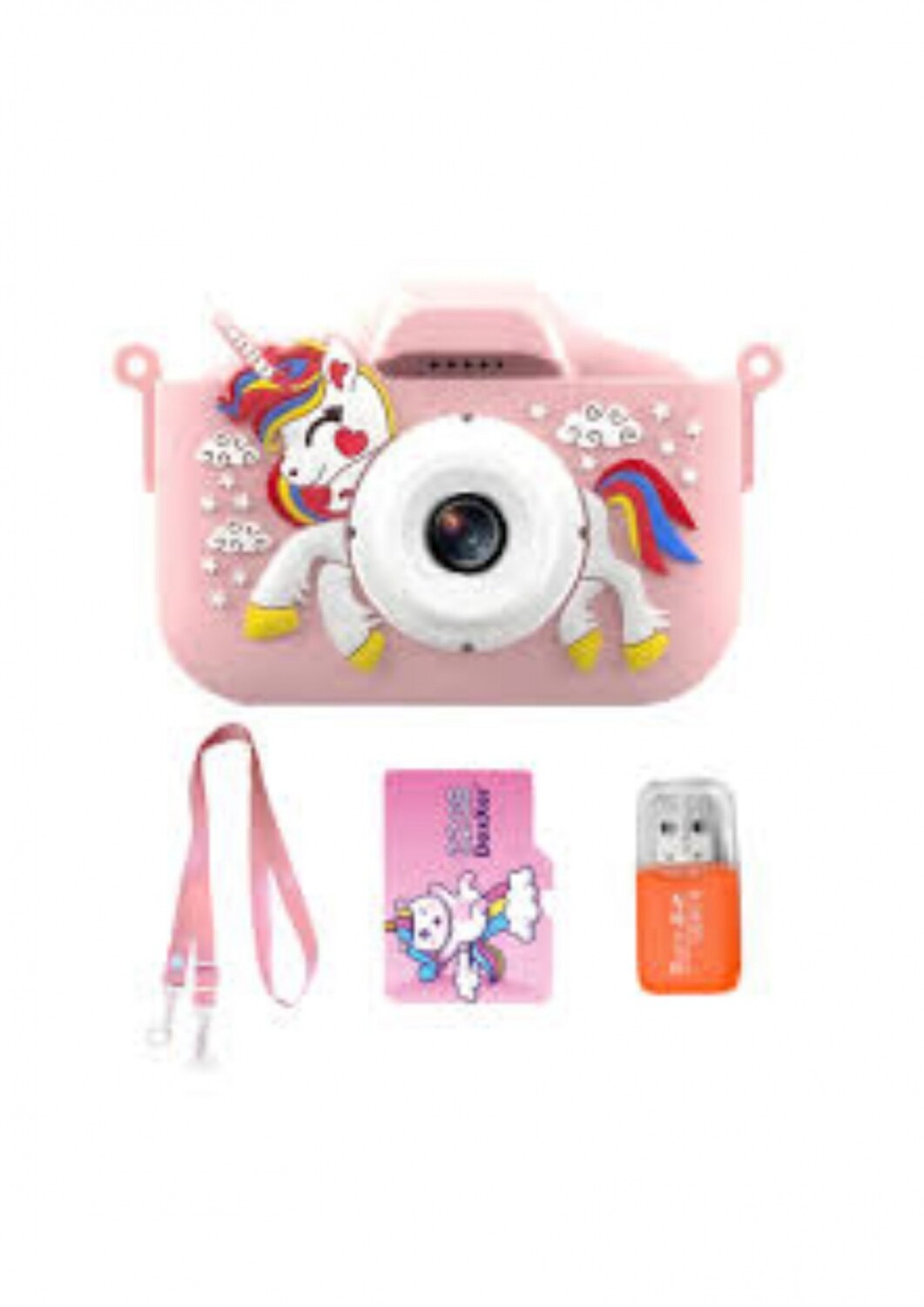 Camara de fotos infantil unicornio - Rosada — Kokino