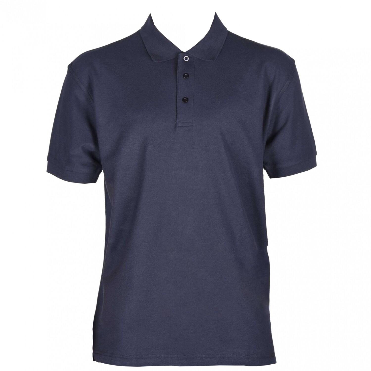 Remera Polo Plus / Talles Grandes - Azul Marino — TextilShop