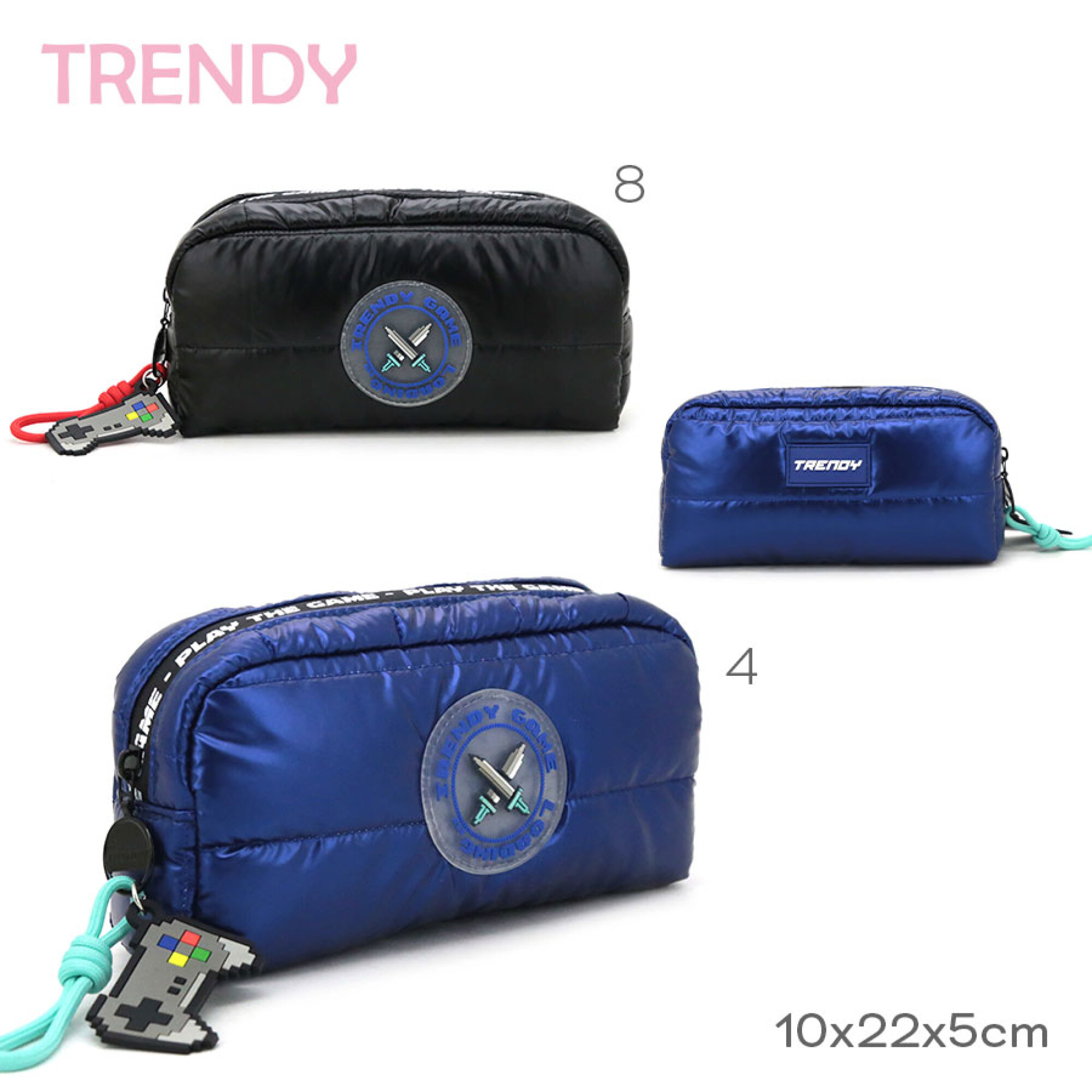 Cartuchera puffer - Azul — Canva Store