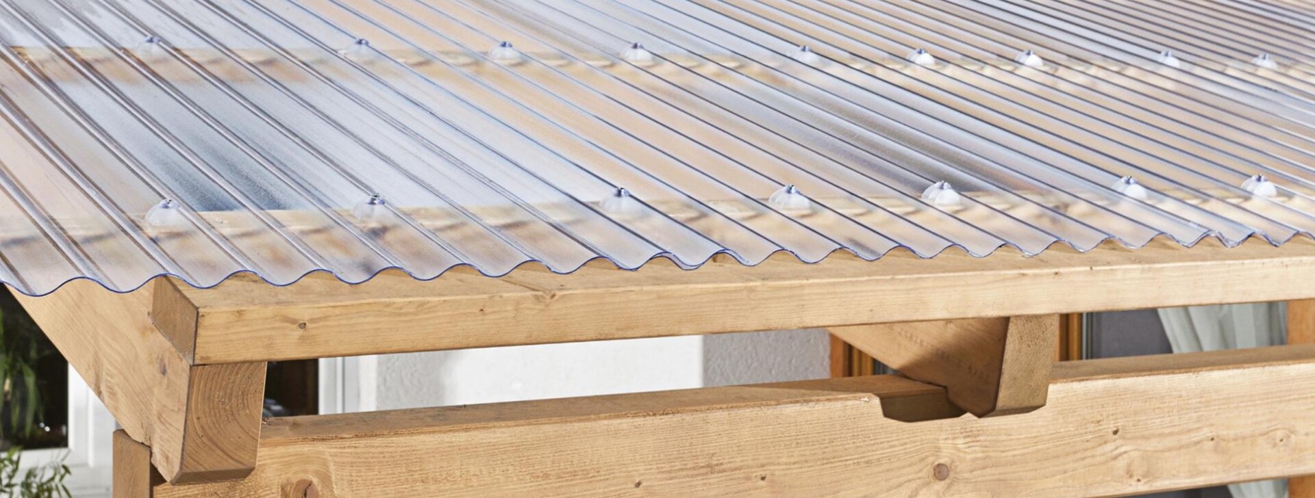 Chapa de Policarbonato Ondulado Transparente - 3.6mts — Prodeco