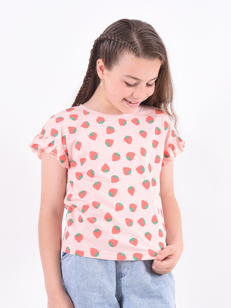 BLUSA PRIMEROSE - ROSADO — Guapa