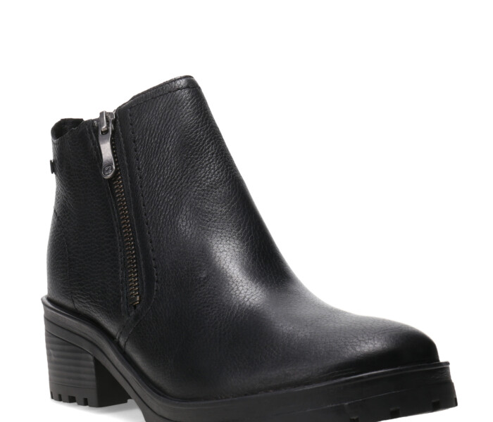 Bota de Mujer Bottero caña baja con cierre 349102 Bottero - Negro ...