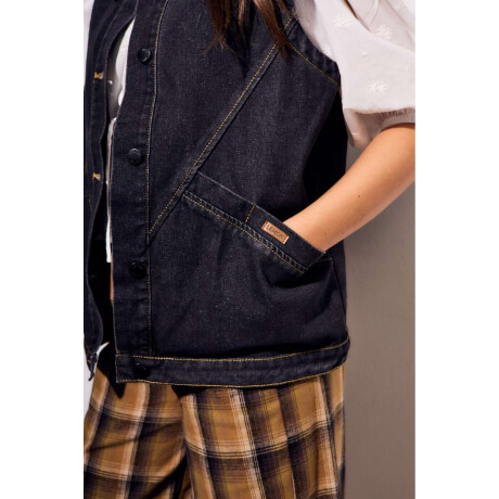 Chaleco Denim - Jean Gris — Tienda Soy Santander