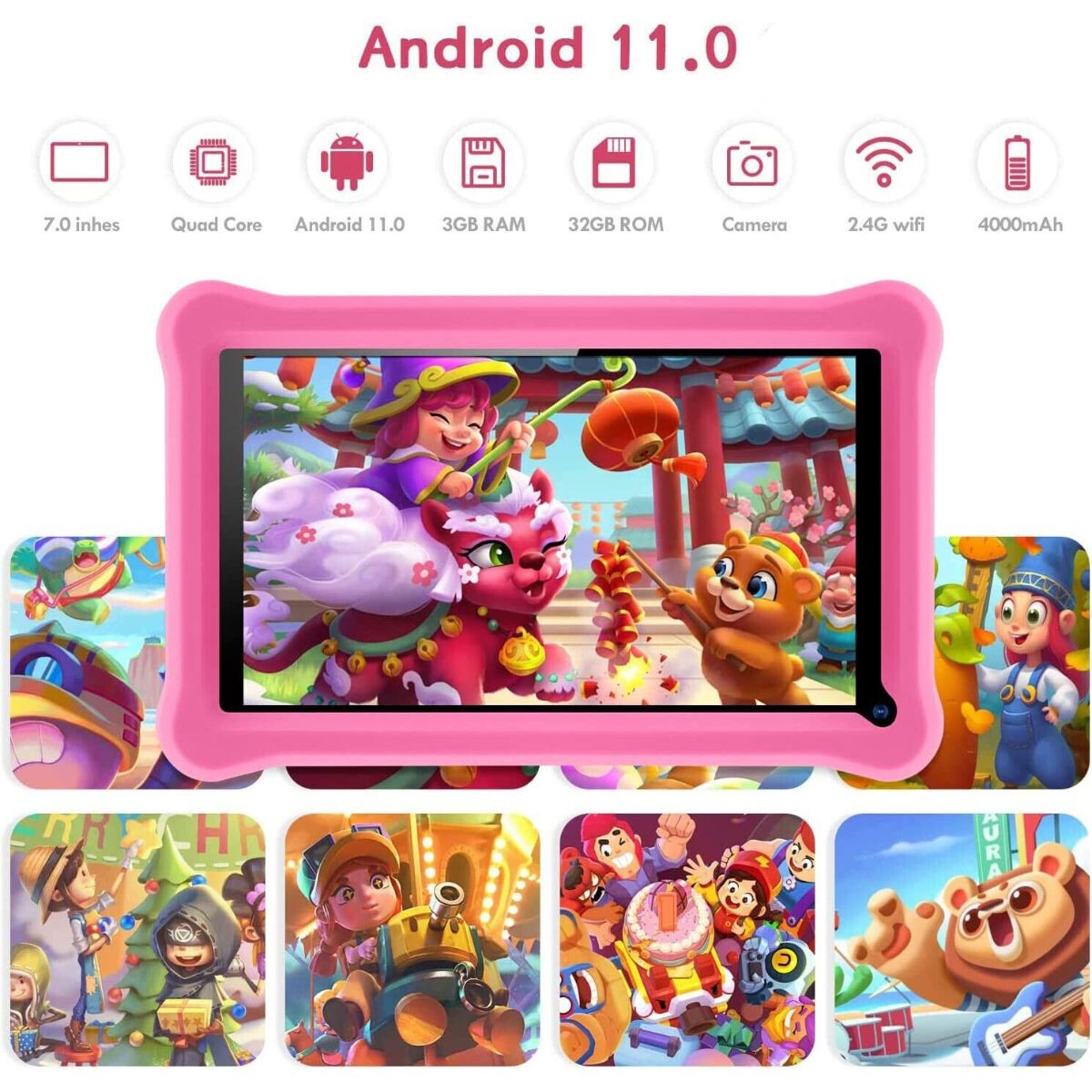 Tablet Intouch Kids Q732 32GB 7p — Market