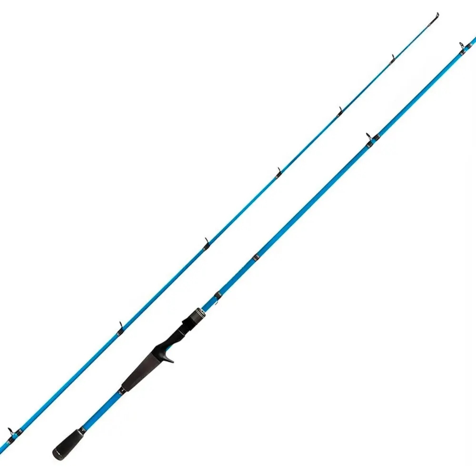Caña de Baitcasting Sellus 6"0" 12-25 lb 2 tramos - Azul — Aventureros