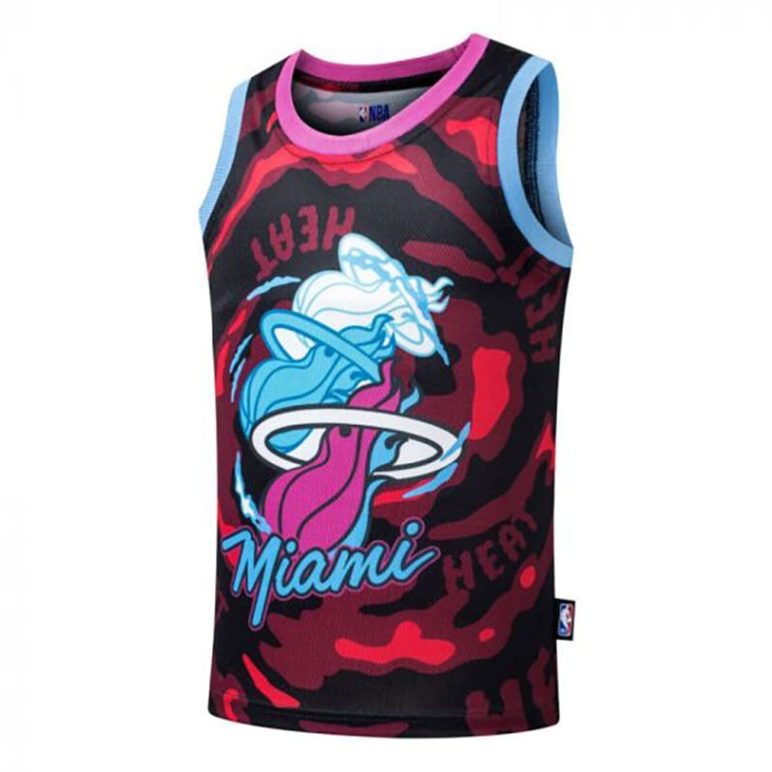 Musculosa NBA Miami Heat de Niños - NBATT323202-BK1 - Negro — Macri Life