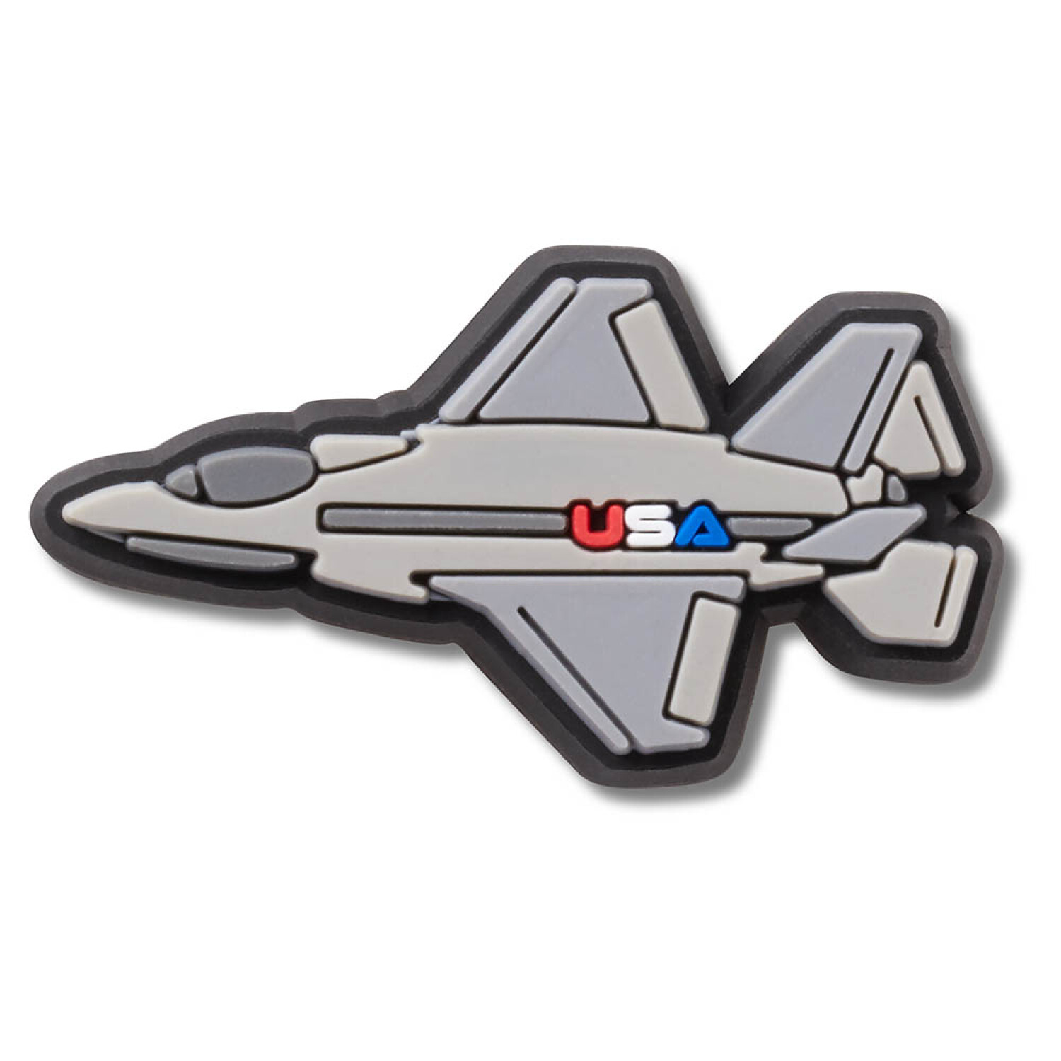 Jibbitz USA Fighter Jet — Crocs