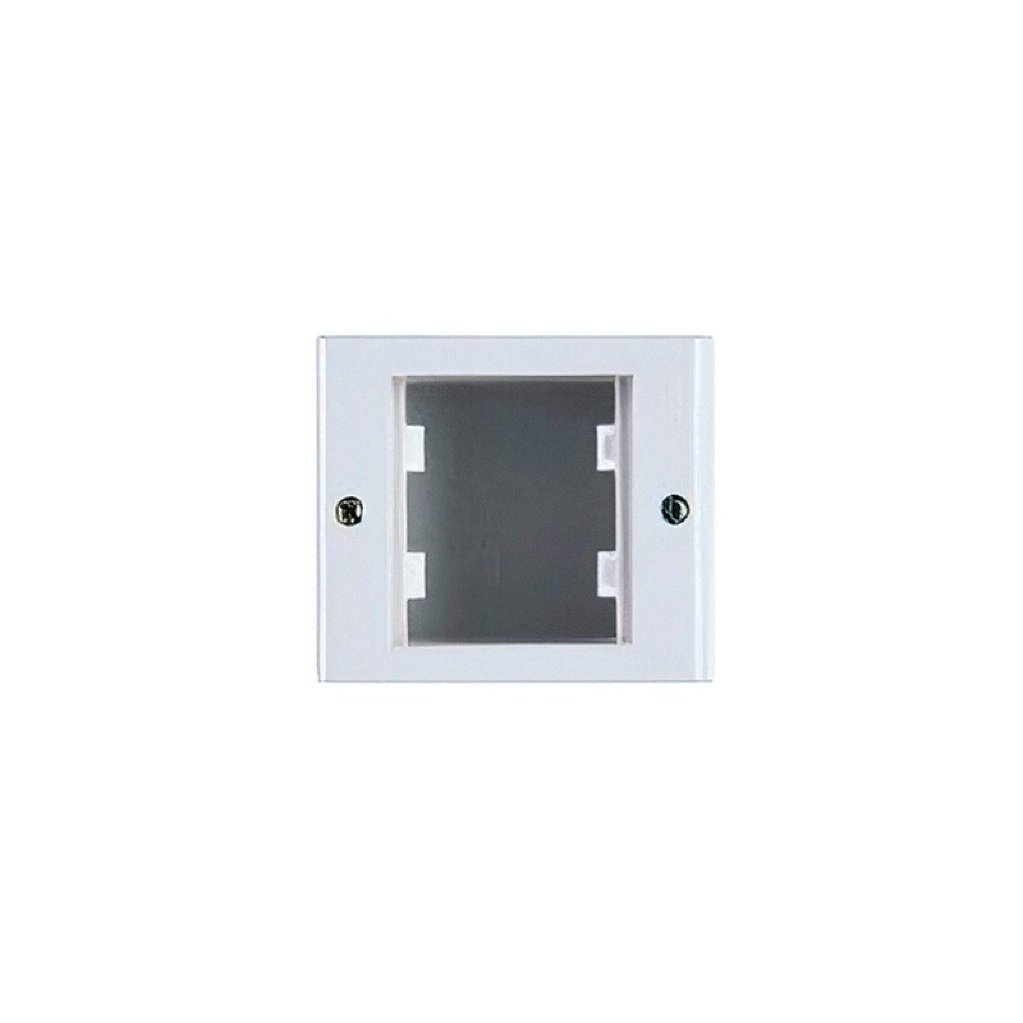 Caja de adosar de 2 módulos color blanco puro Sica - SK3088 — Fivisa
