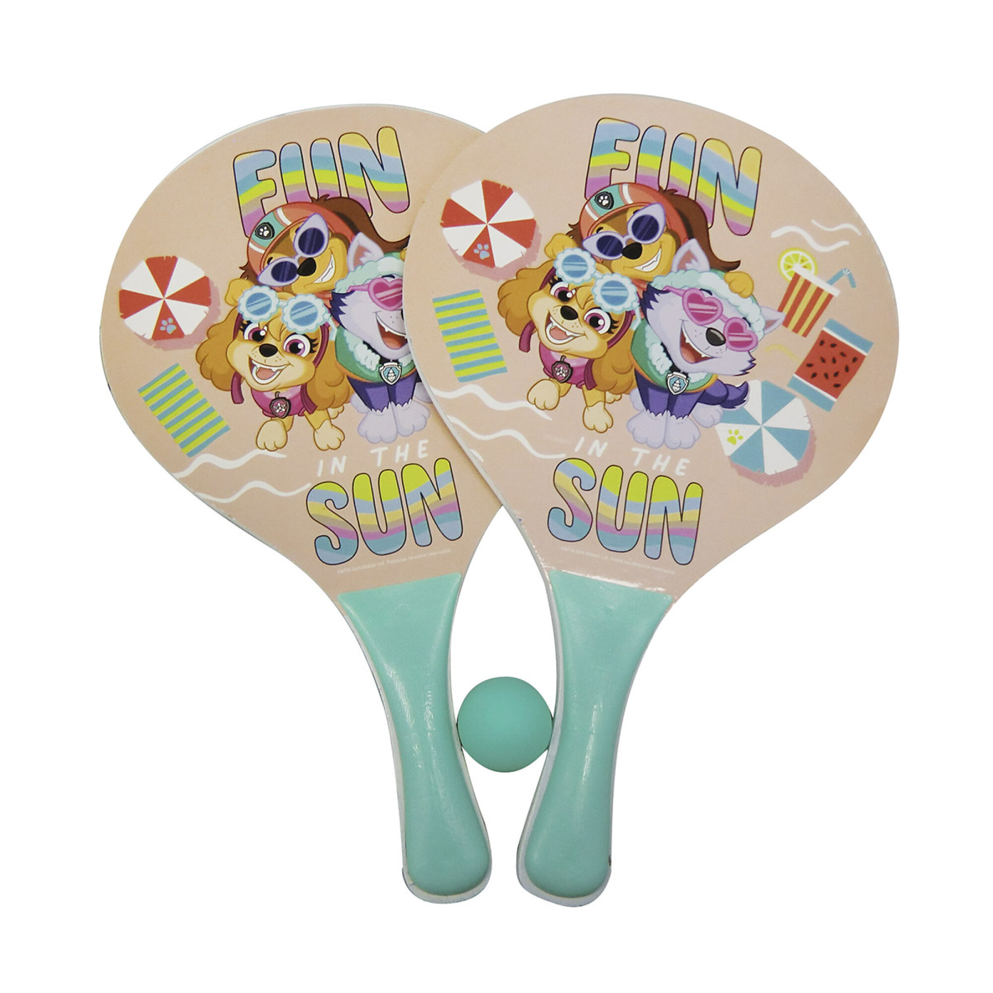 Set de Paletas para Playa de Paw Patrol - SALMON — Cartoons