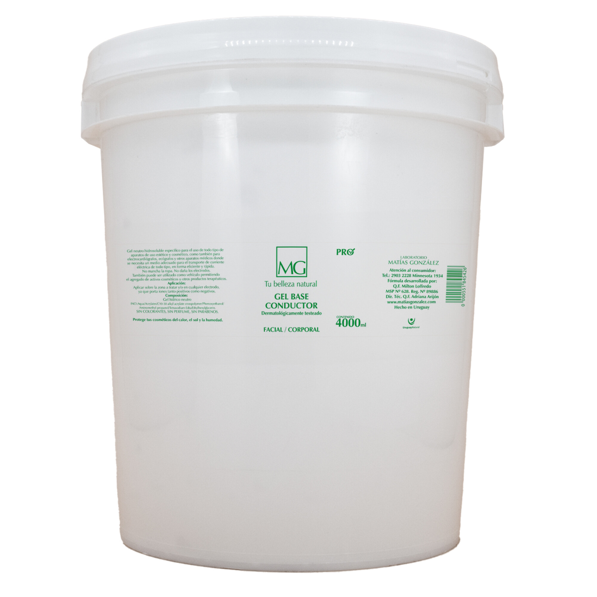 Gel Conductor (balde-4lts) — Matías González