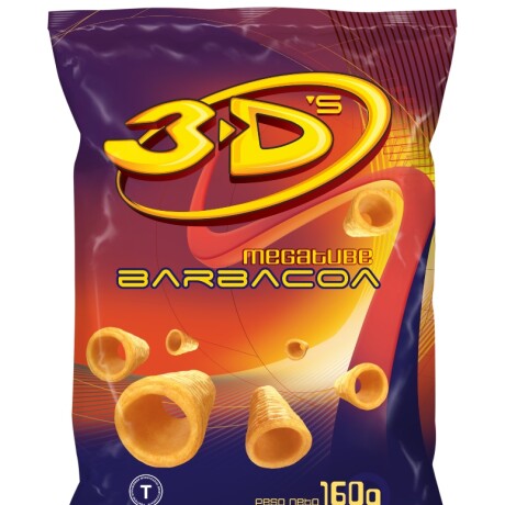 Conitos 3D'S Megatube Barbacoa 160G — Universo Binario