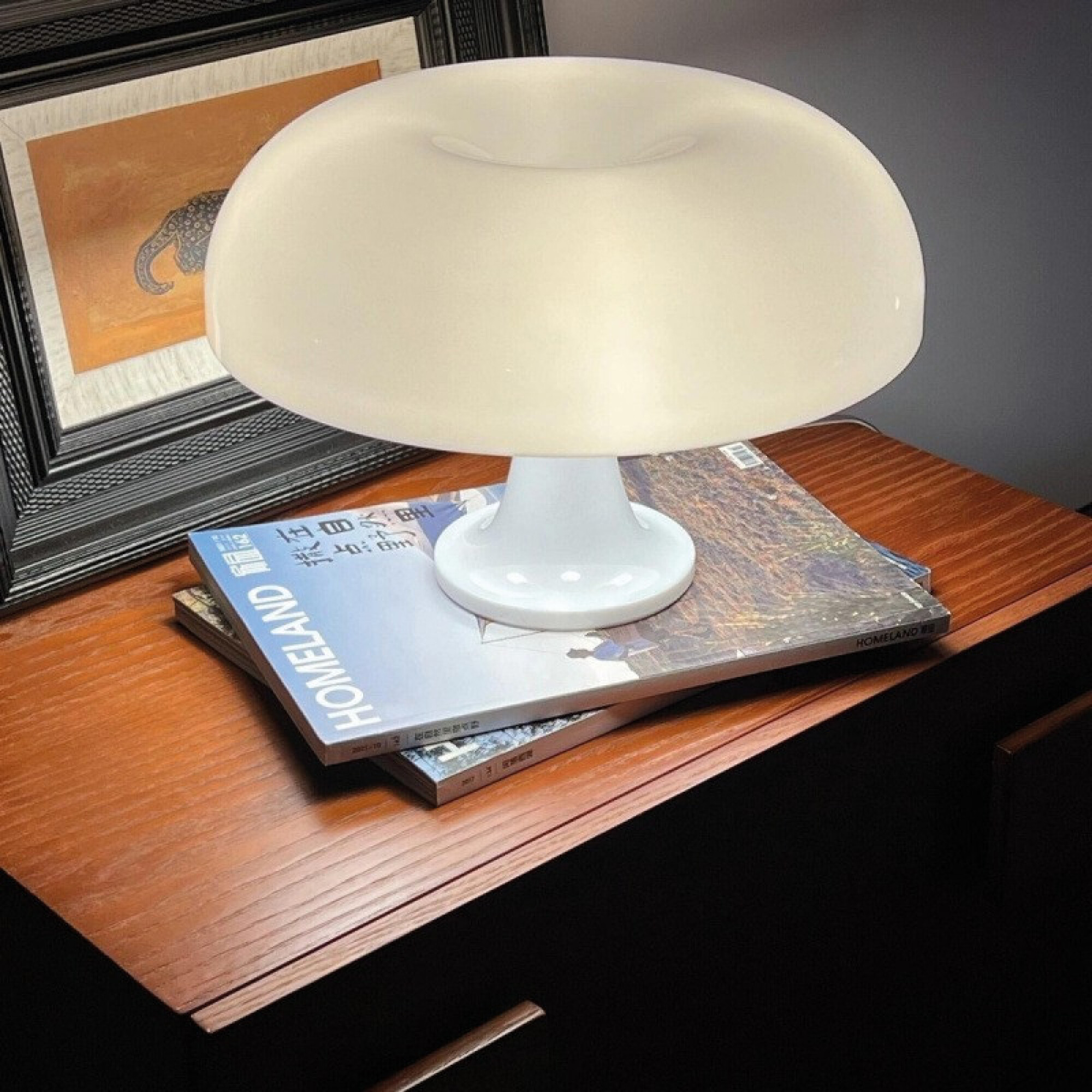 Luminaria de Mesa Navone Blanca — Serlux