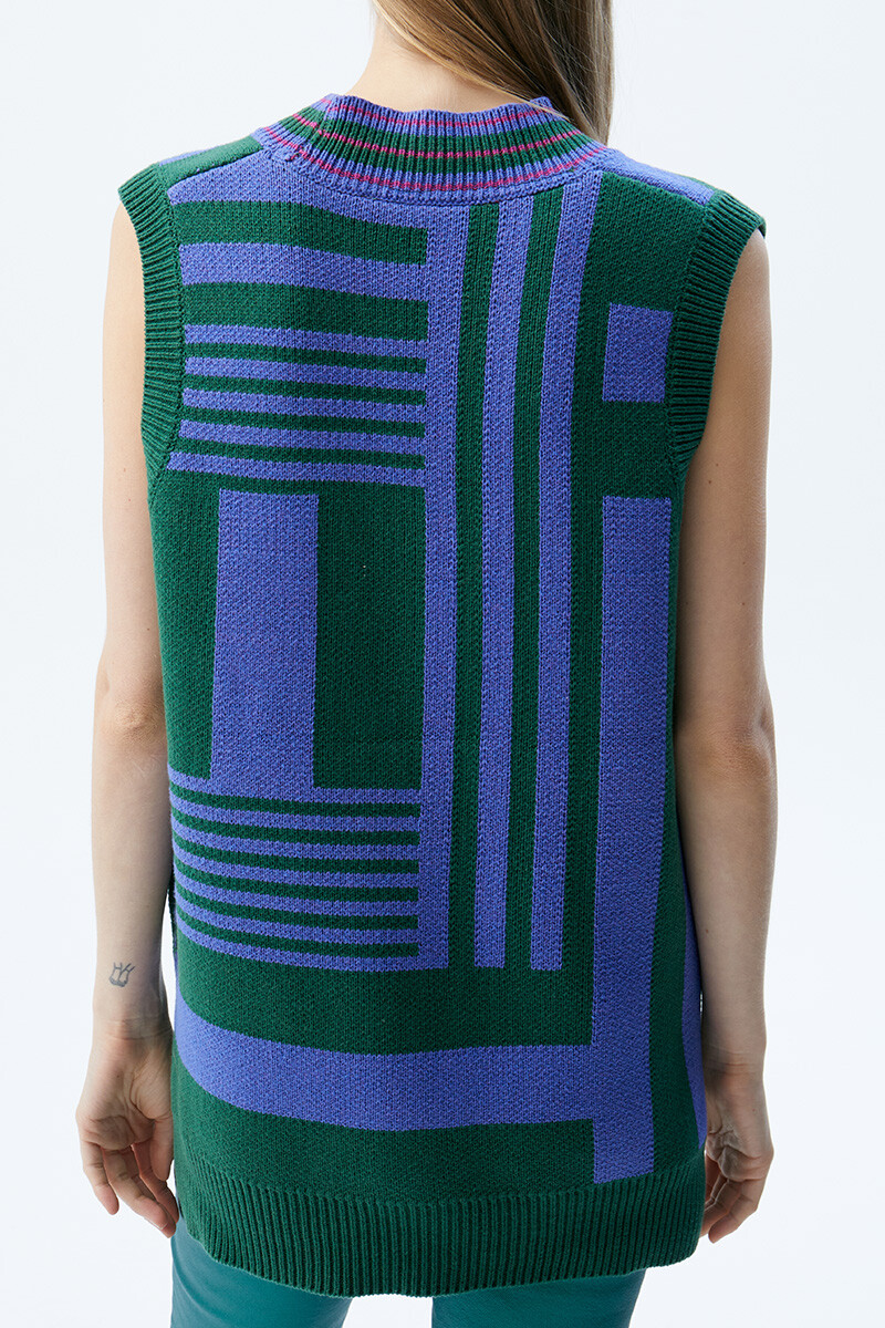 Chaleco Limay - Verde — Saura