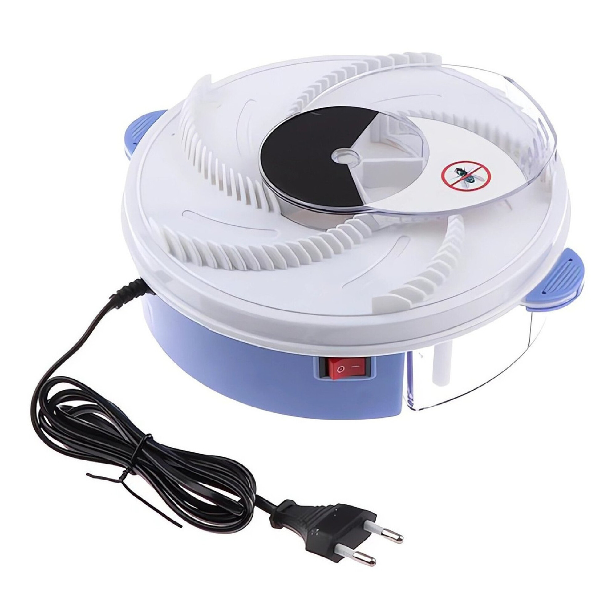 Atrapa Moscas Mata Insectos Eléctrico Giratorio Calidad — Atrix