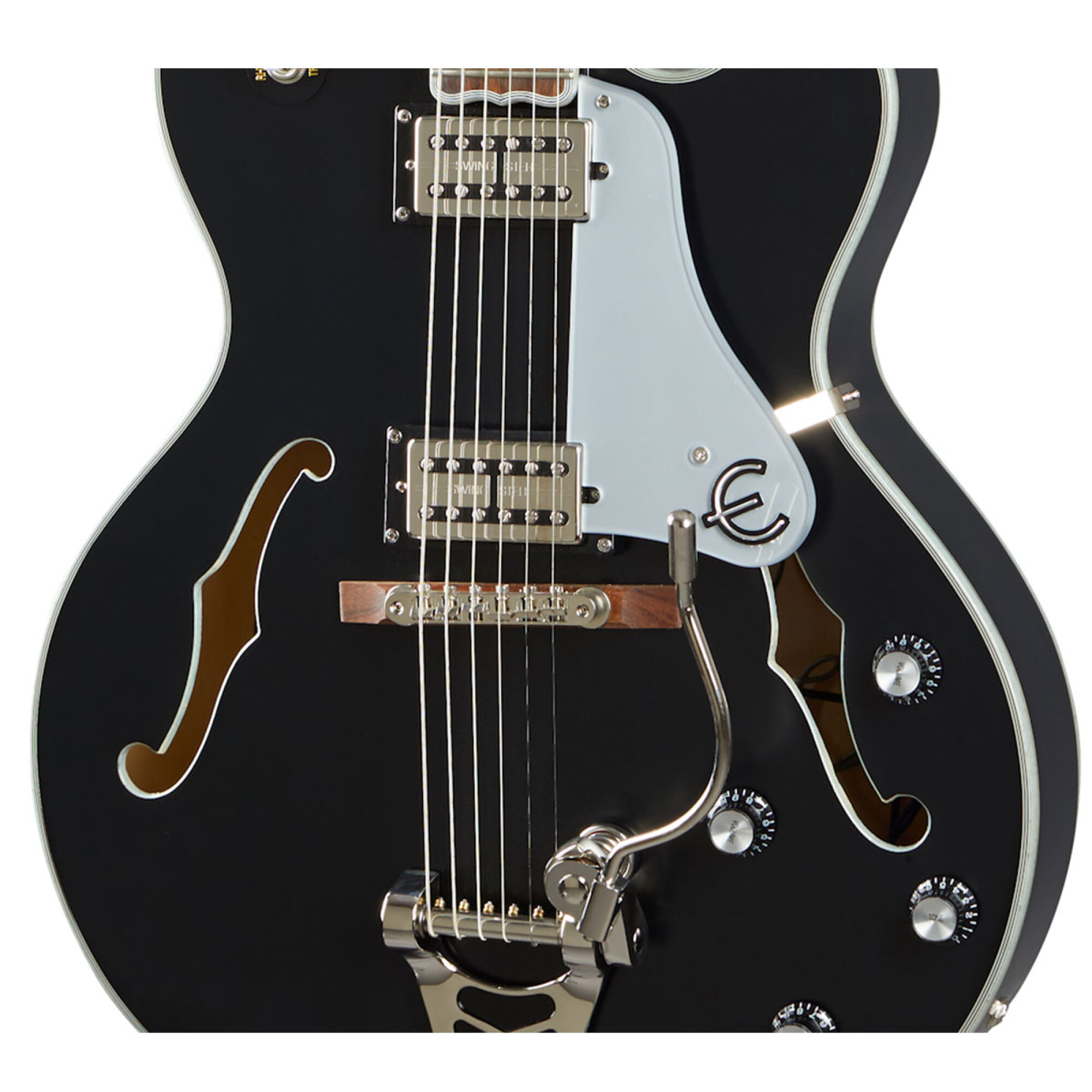 Guitarra Eléctrica Epiphone Emperor Swingster Black Aged Gloss ...