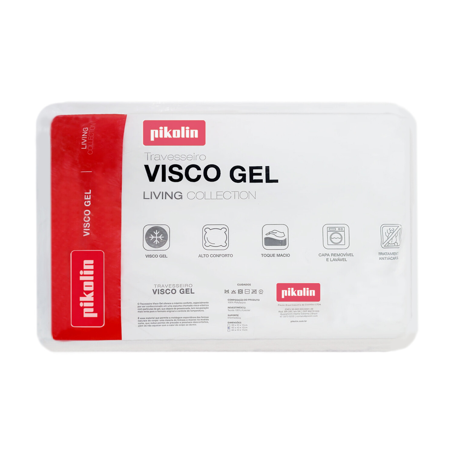 Almohada - Visco Gel - Pikolin — Rustico Hogar