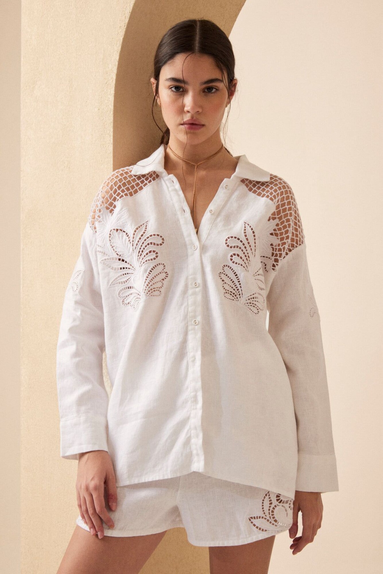 CAMISA ROYAL - BLANCO — Maura Store