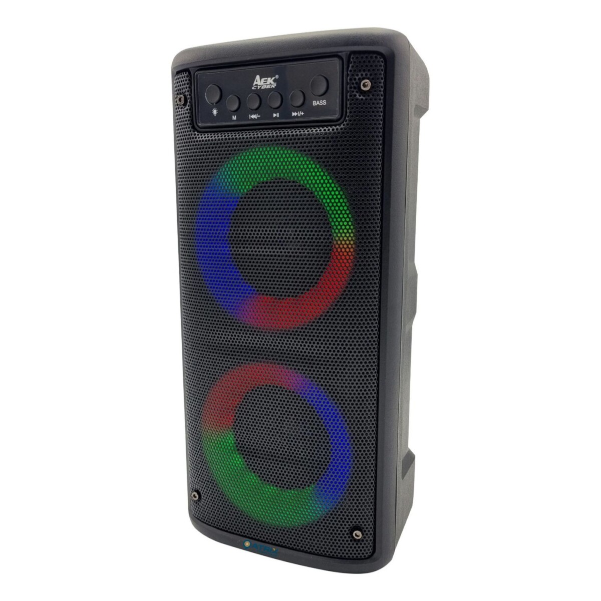 Parlante Bluetooth Caja Activa Doble Bass Radio Sd Usb — Atrix