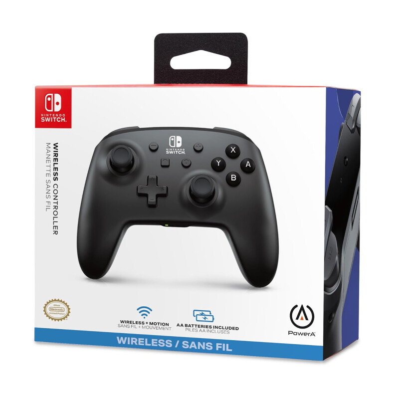 Joystick Power A Nintendo Switch Pro Negro — ZonaTecno