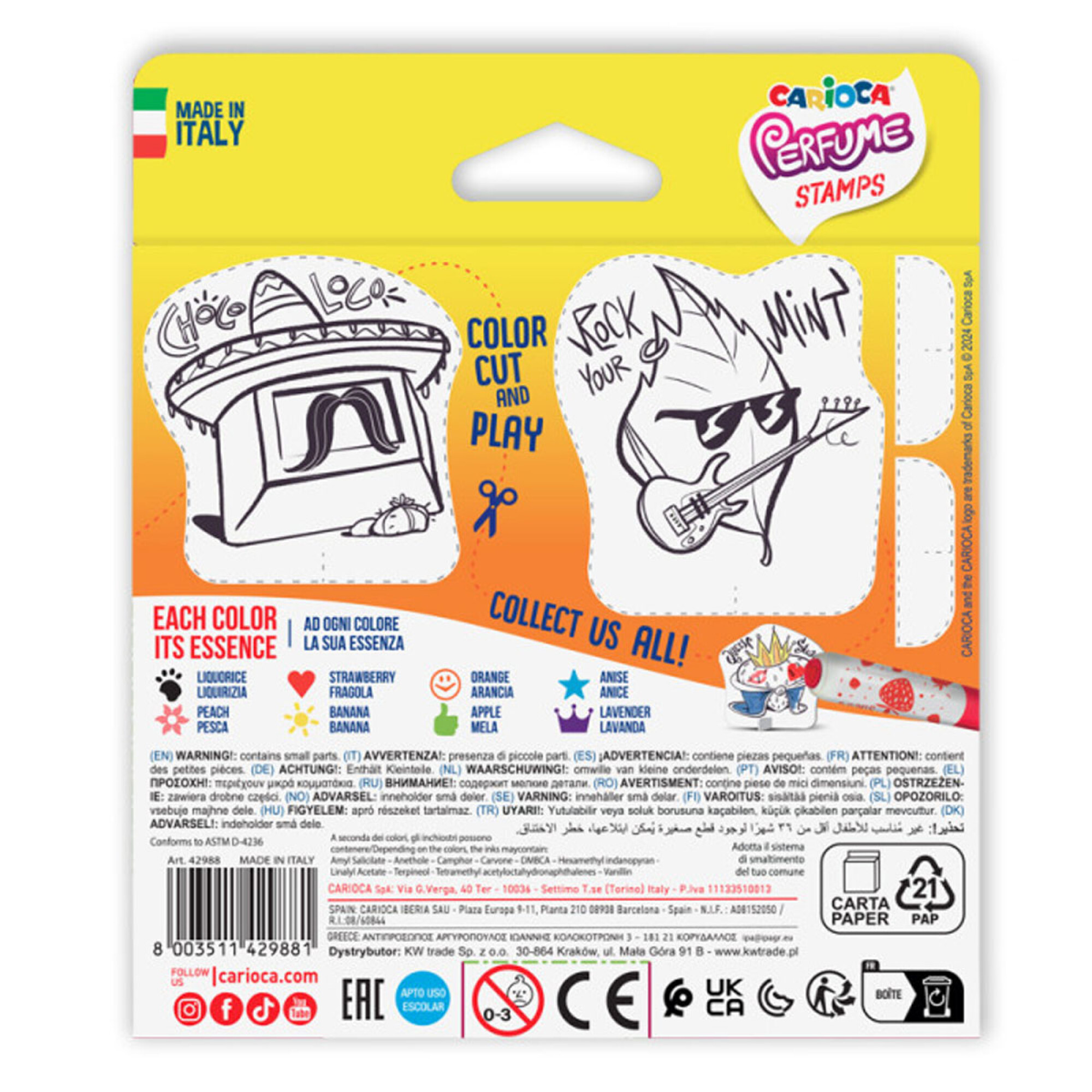 Marcador con perfume y sello Carioca — Los Reyes Magos