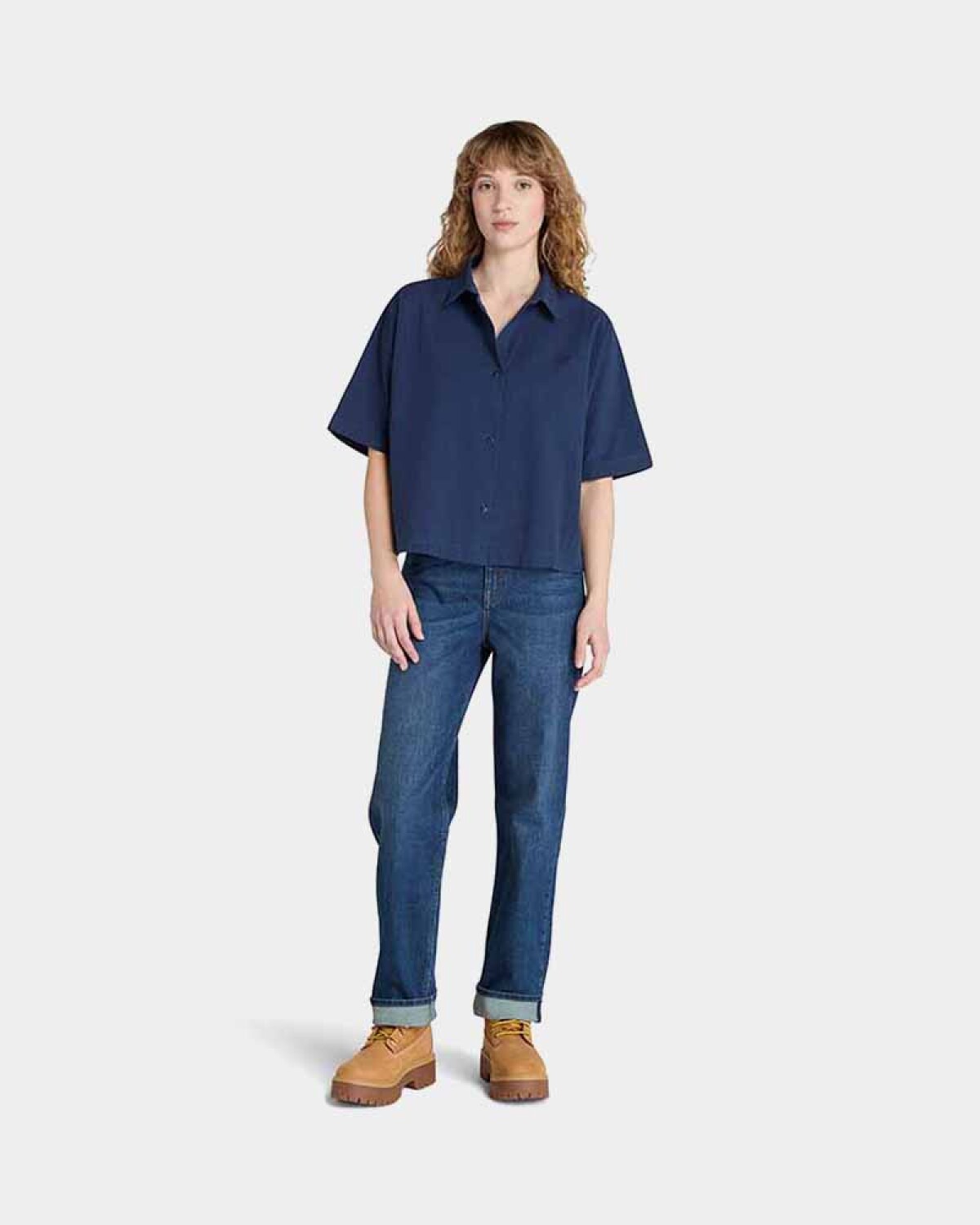Jean Straight Mujer - Slate Blue — Timberland