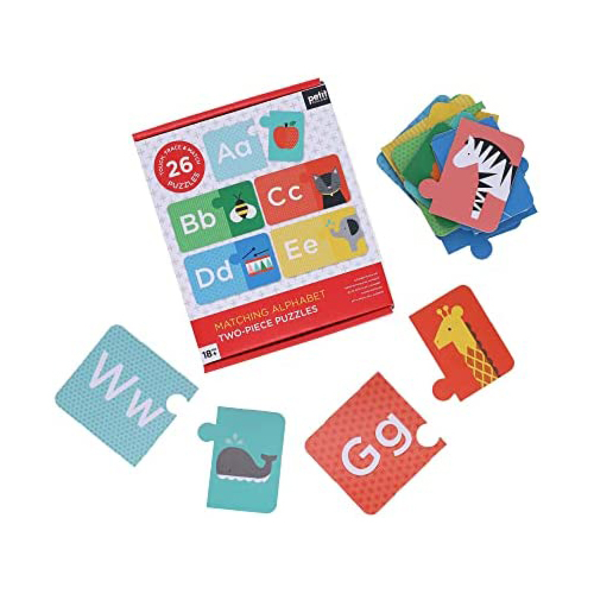 Puzzle abecedario educativo — Rumba