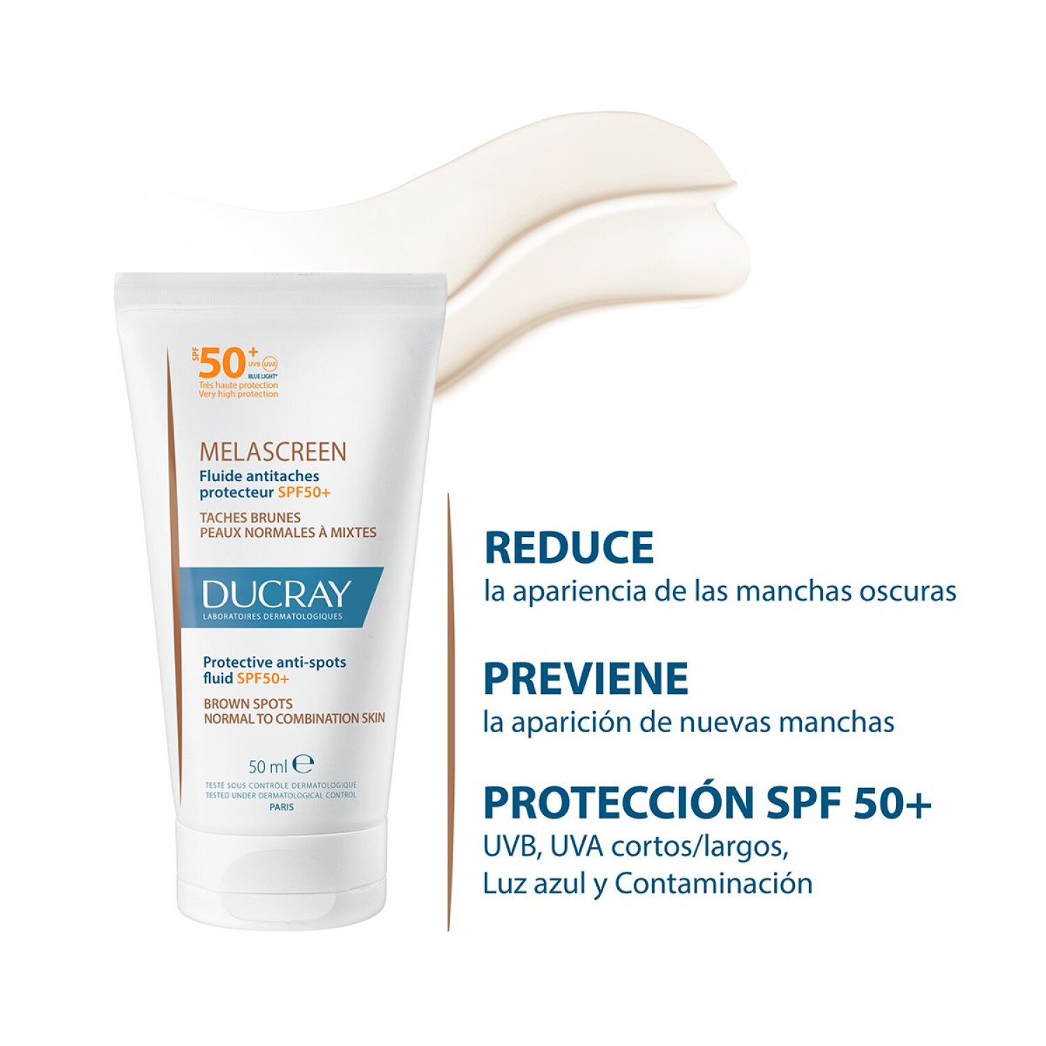 DUCRAY MELASCREEN FLUIDO ANTI MANCHA 30 — Farmacenter