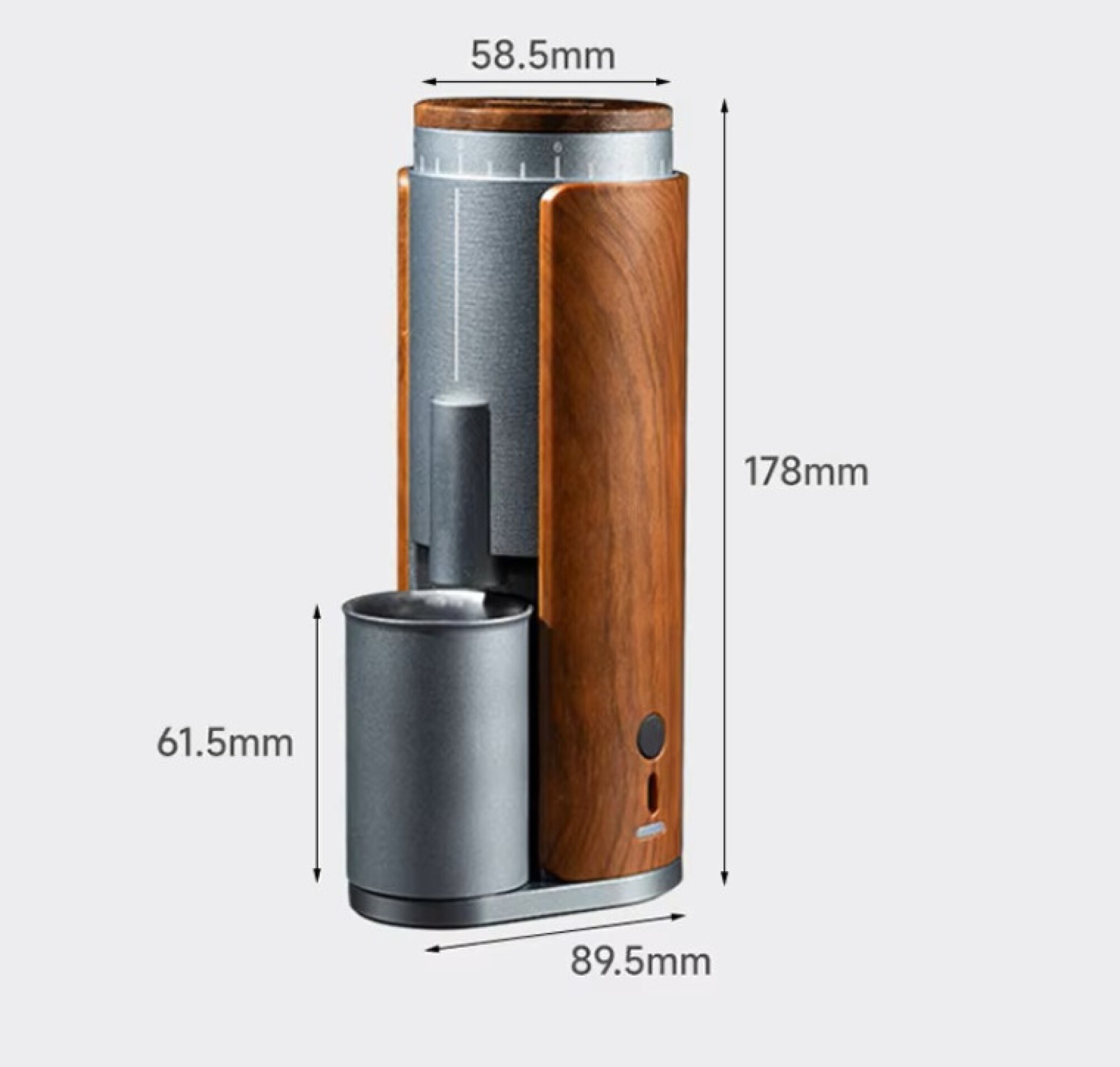 MOLINILLO ELECTRICO DE MADERA — Cafe Max
