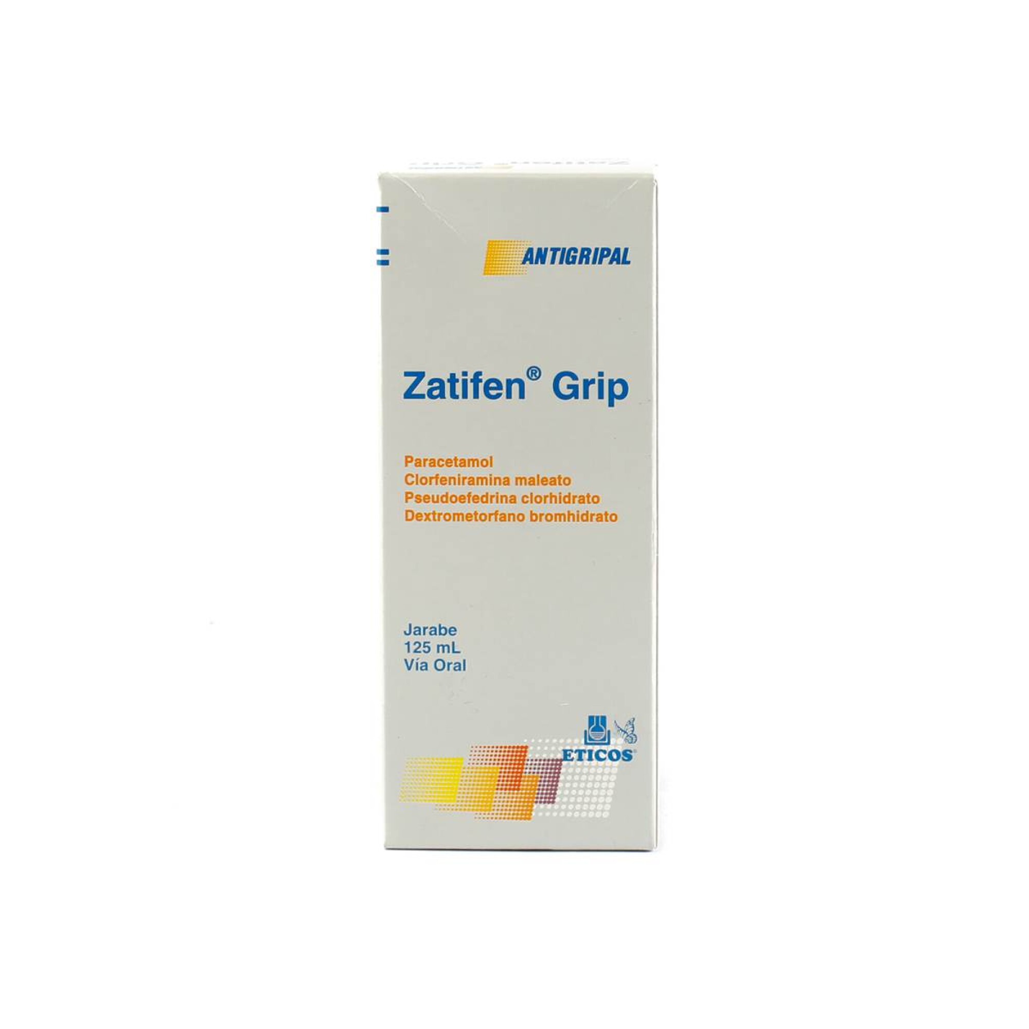 ZATIFEN GRIP JARABE FRASCO X 125 ML. — Farmacenter