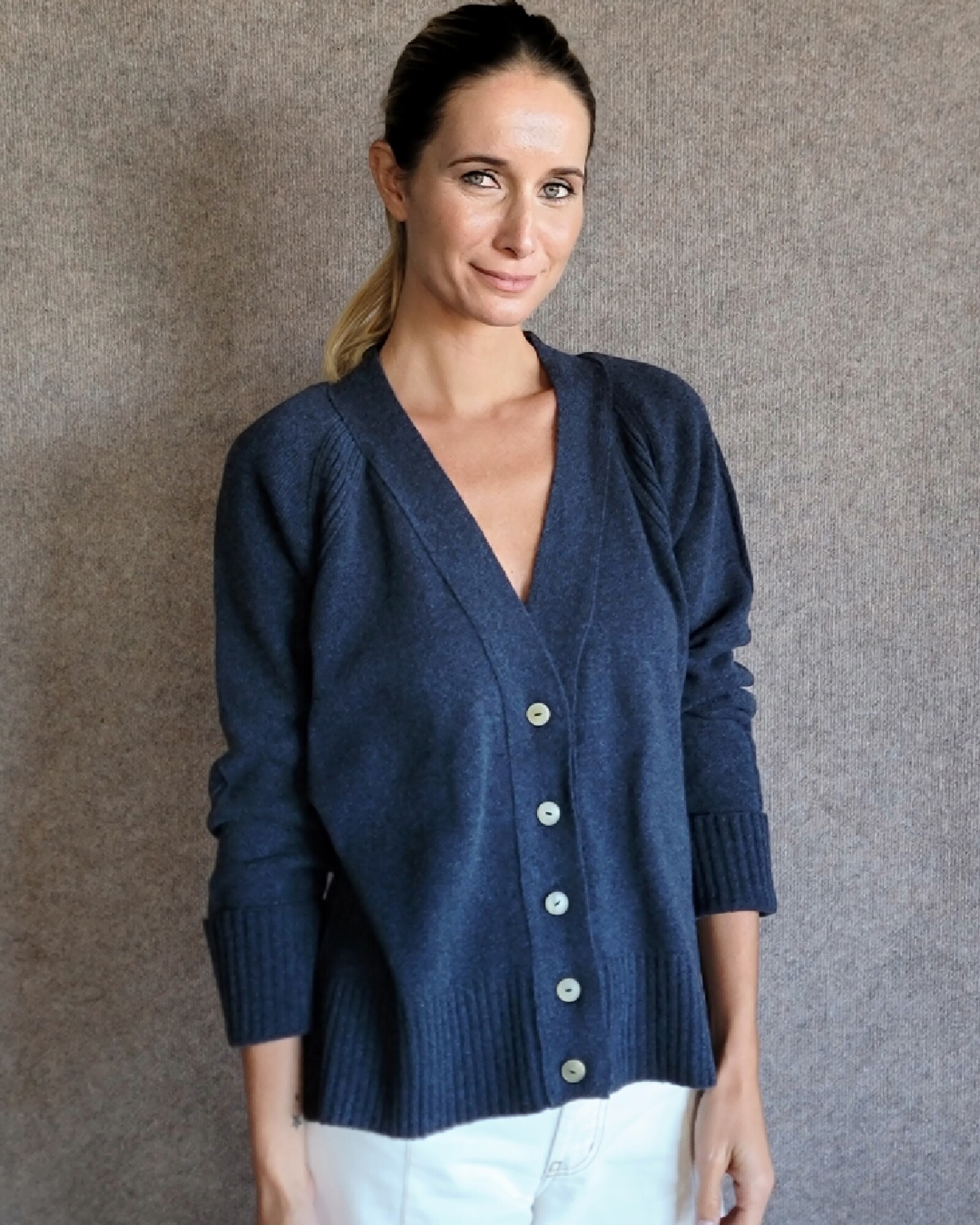 Cardigan Amanda - Azul Marino — Magnolia