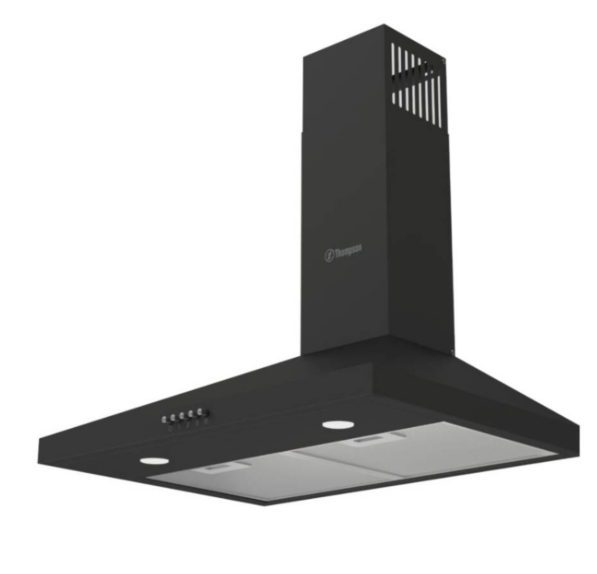 CAMPANA EXTRACTORA THOMPSON MOD. 60TF NEGRA — El Honguito Hogar