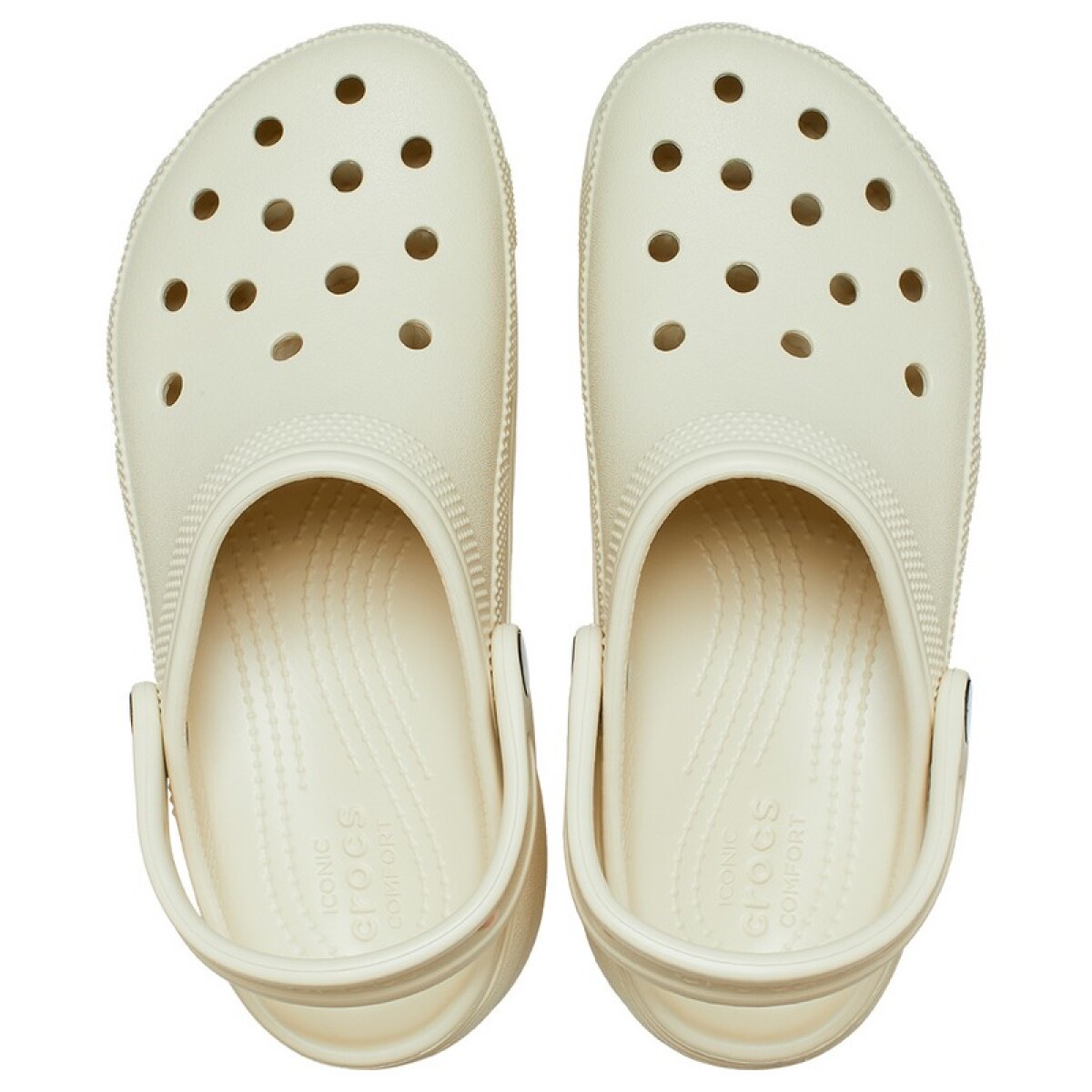 Crocs Classic Platform - Beige — Crocs