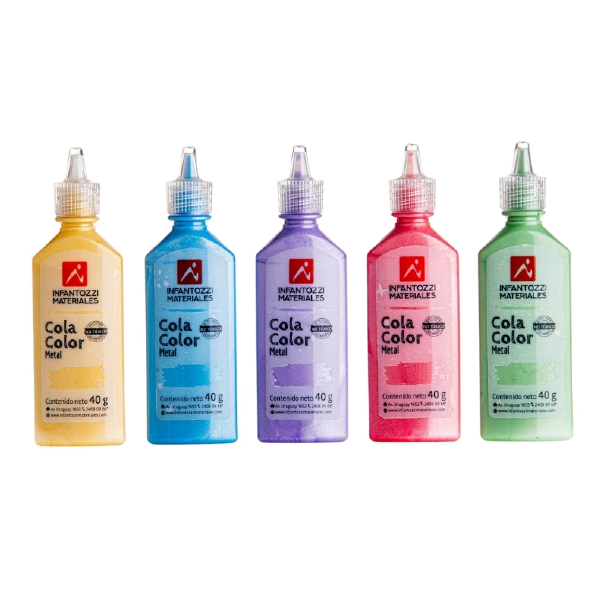 Cola color metal - 40 g — Infantozzi