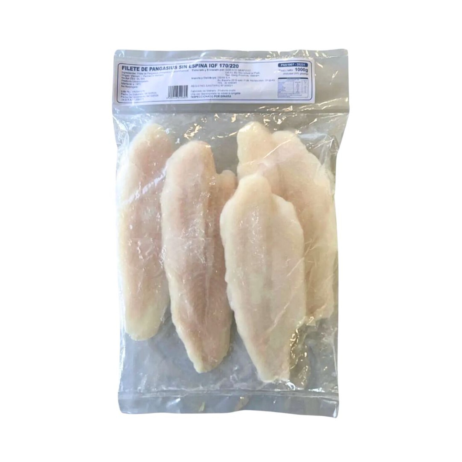 Pangasius Ártico - 1 kg — CONGELADOS.COM.UY