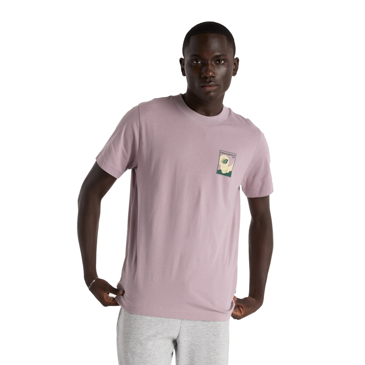 Remera New Balance de Hombre - NEW BALANCE 550- MT43567ICW - ICEWINE ...