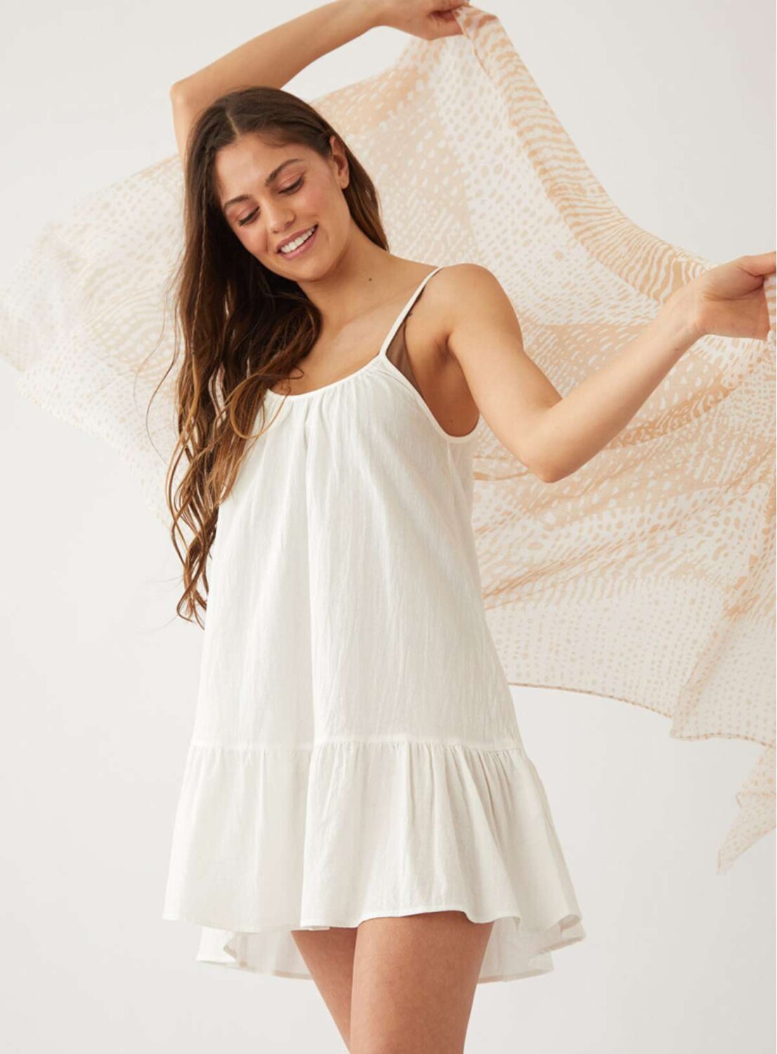 Pañuelo scar - Beige — Tienda Soy Santander